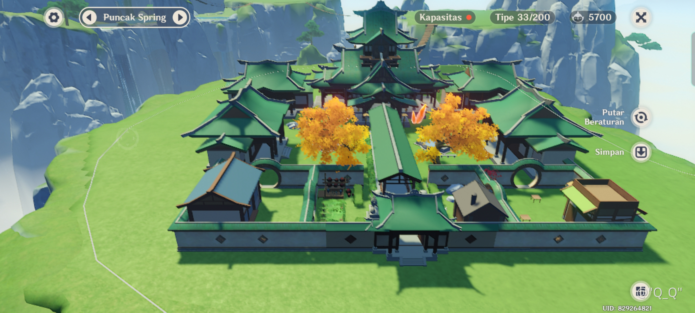 Rumah rapi & nyaman Genshin Impact | HoYoLAB