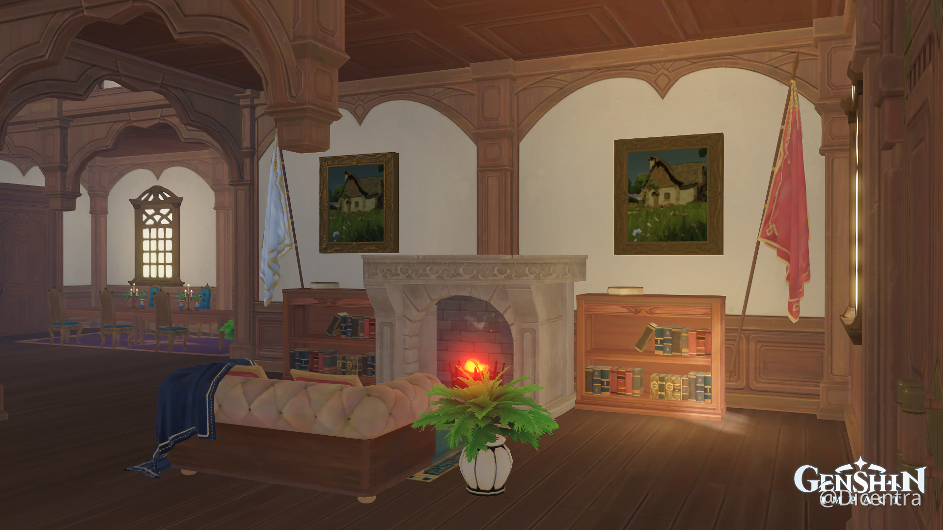 Monstadt style interior Genshin Impact | HoYoLAB