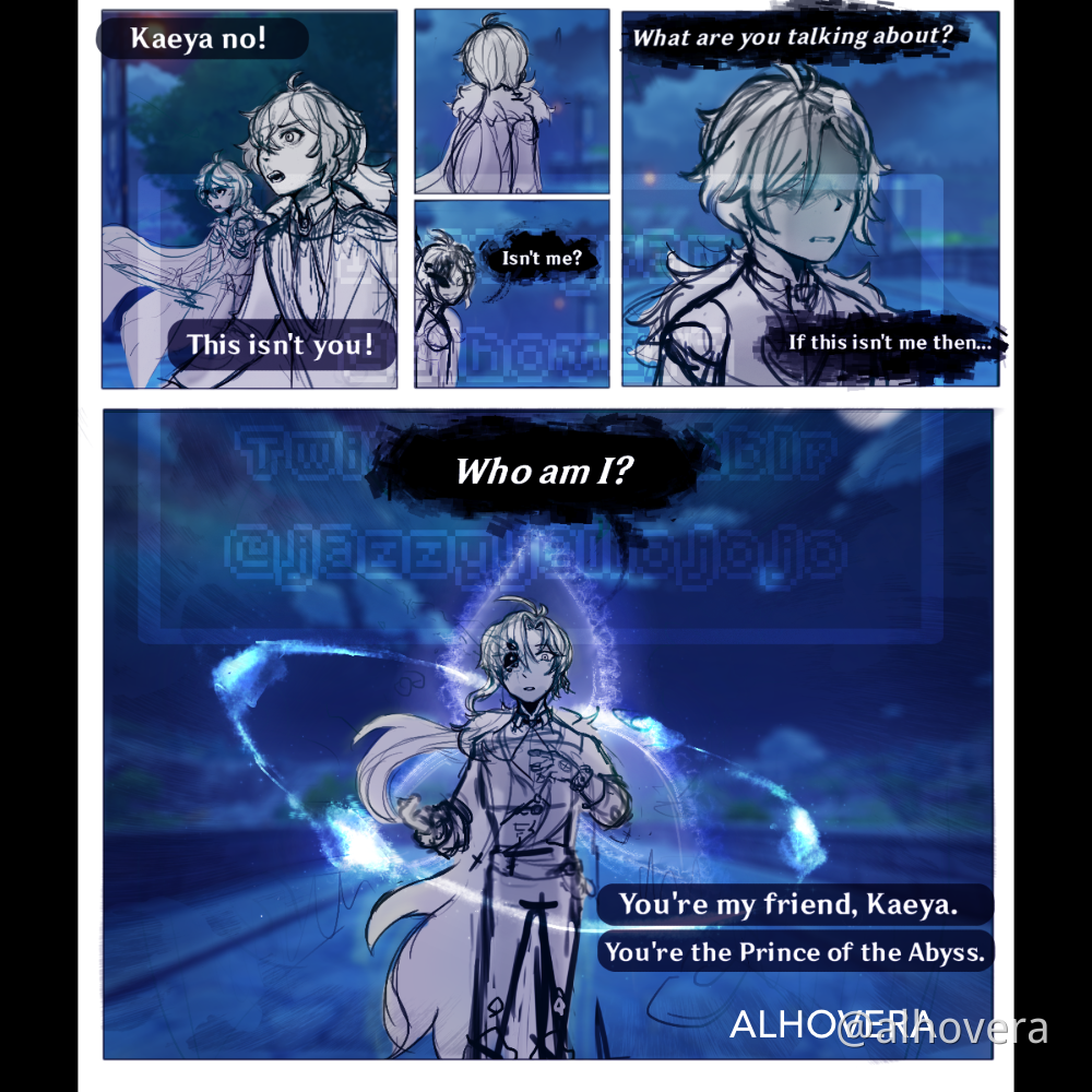 Prince of the Abyss Kaeya AU [COMIC] | Genshin Impact | HoYoLAB