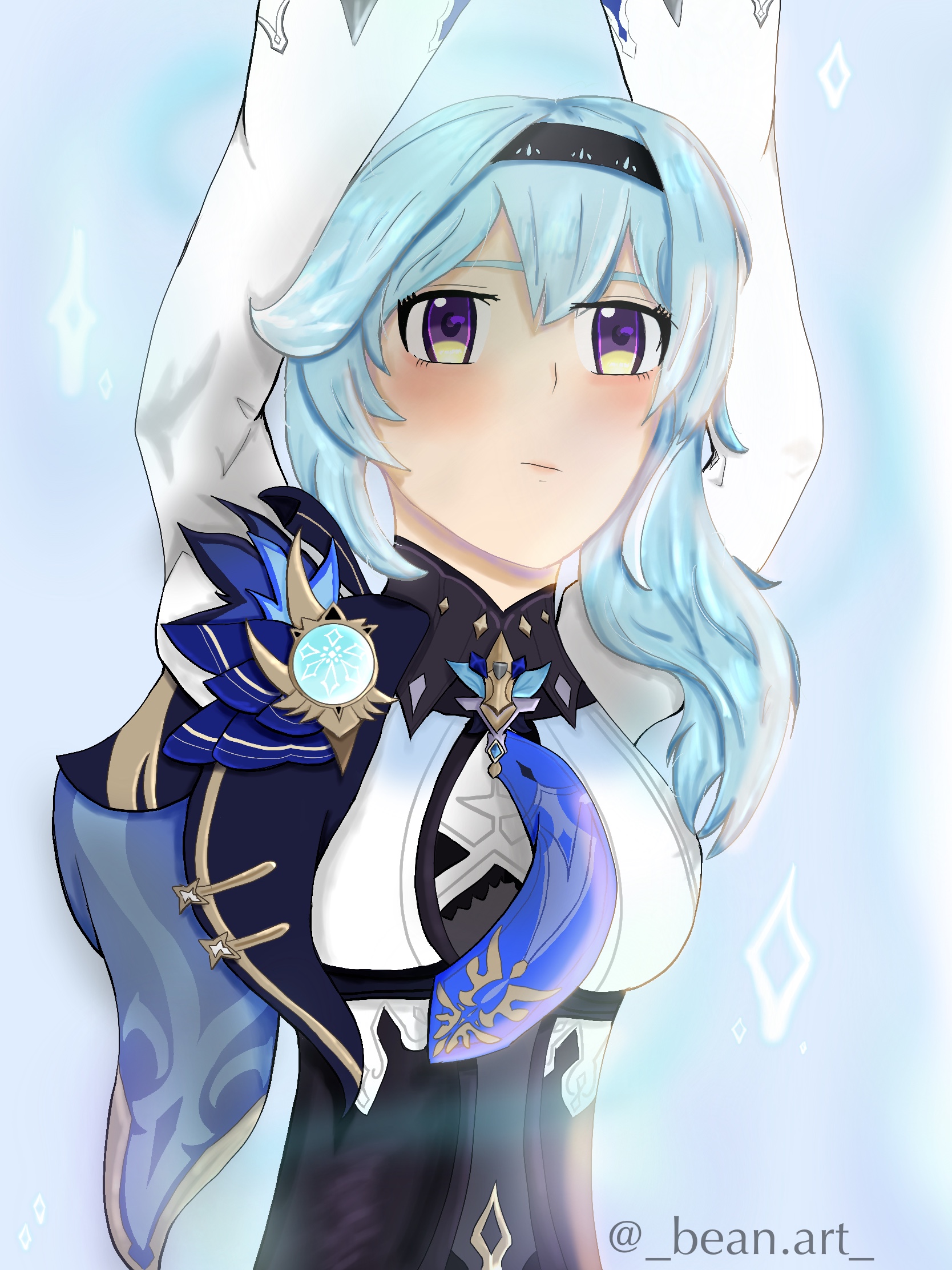 Eula Fanart Genshin Impact | HoYoLAB