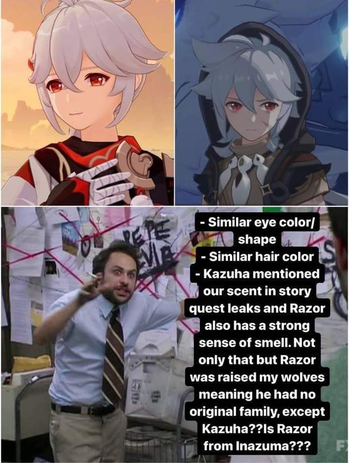 Razor true family theory From FB group Genshin Impact | HoYoLAB