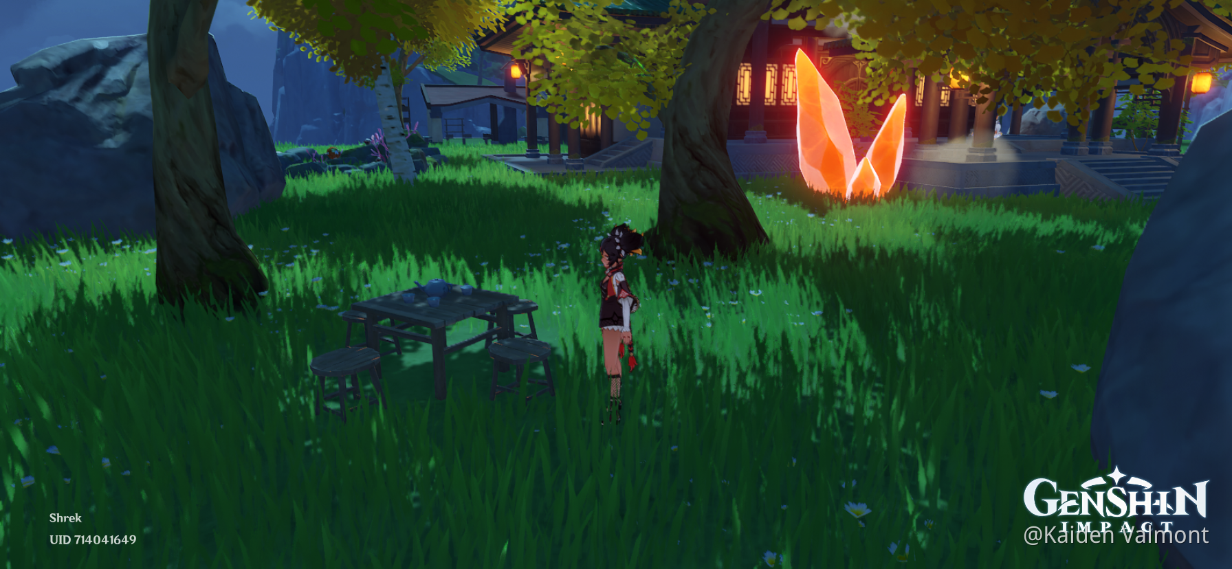 My peaceful hot spring haven Genshin Impact | HoYoLAB