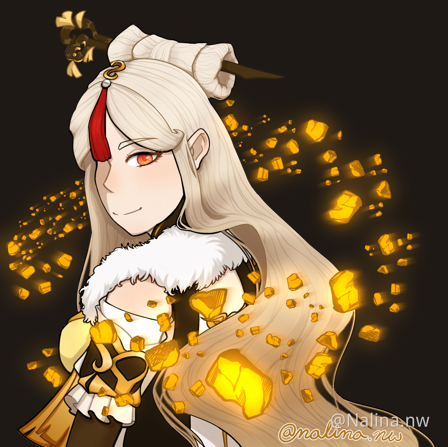 Lady Ningguang's fanart Genshin Impact | HoYoLAB