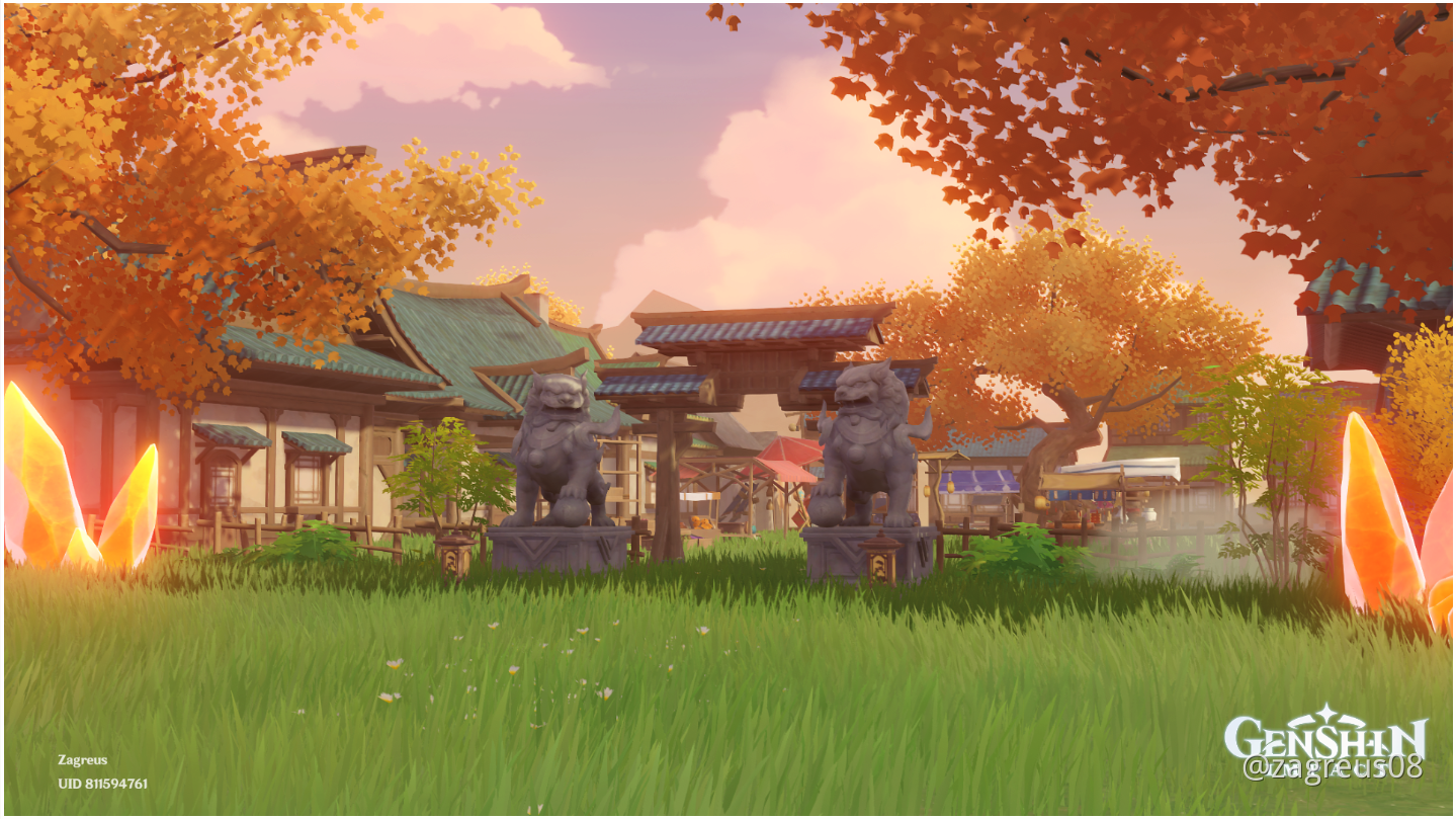 Summer Spring Sultry Home - A Floating Humble Abode Genshin Impact ...