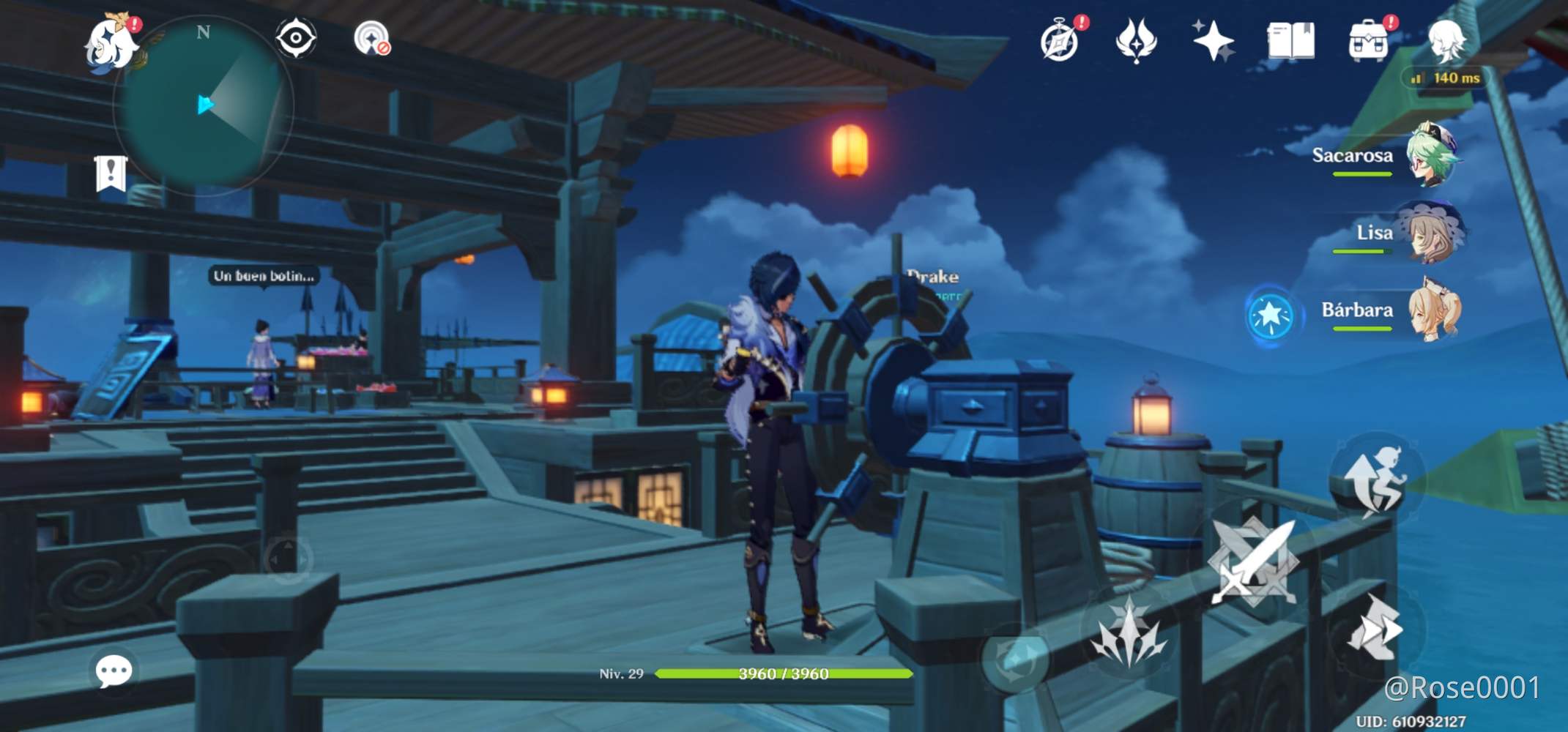 Kaeya quiere ser el capitán del barco ;) Genshin Impact | HoYoLAB