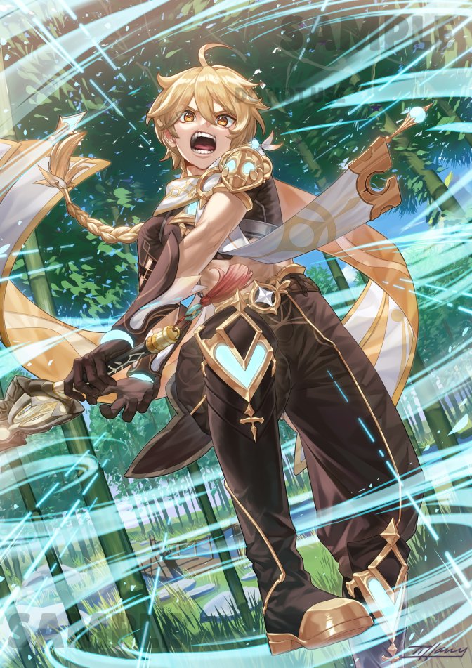 Anemo Aether Genshin Impact | HoYoLAB