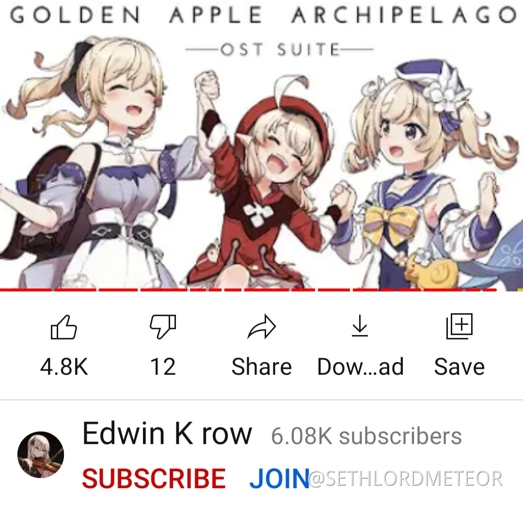 Thank You MIYOHO(WONDERFUL APPLE ARCHIPELAGO OST)##LOVE IT Genshin ...