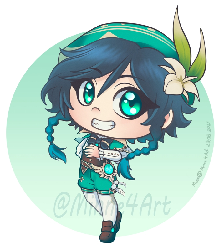 Chibi Venti~ Genshin Impact | HoYoLAB