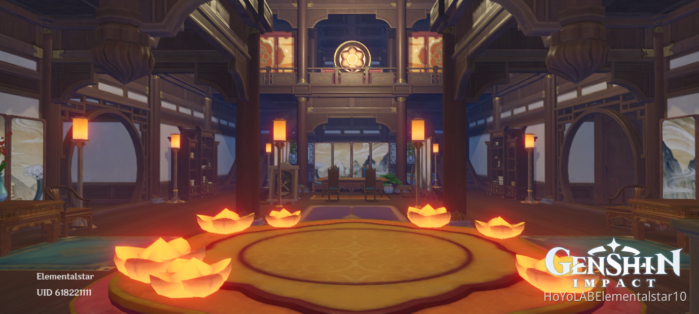 Liyue Style Interior | Genshin Impact | HoYoLAB