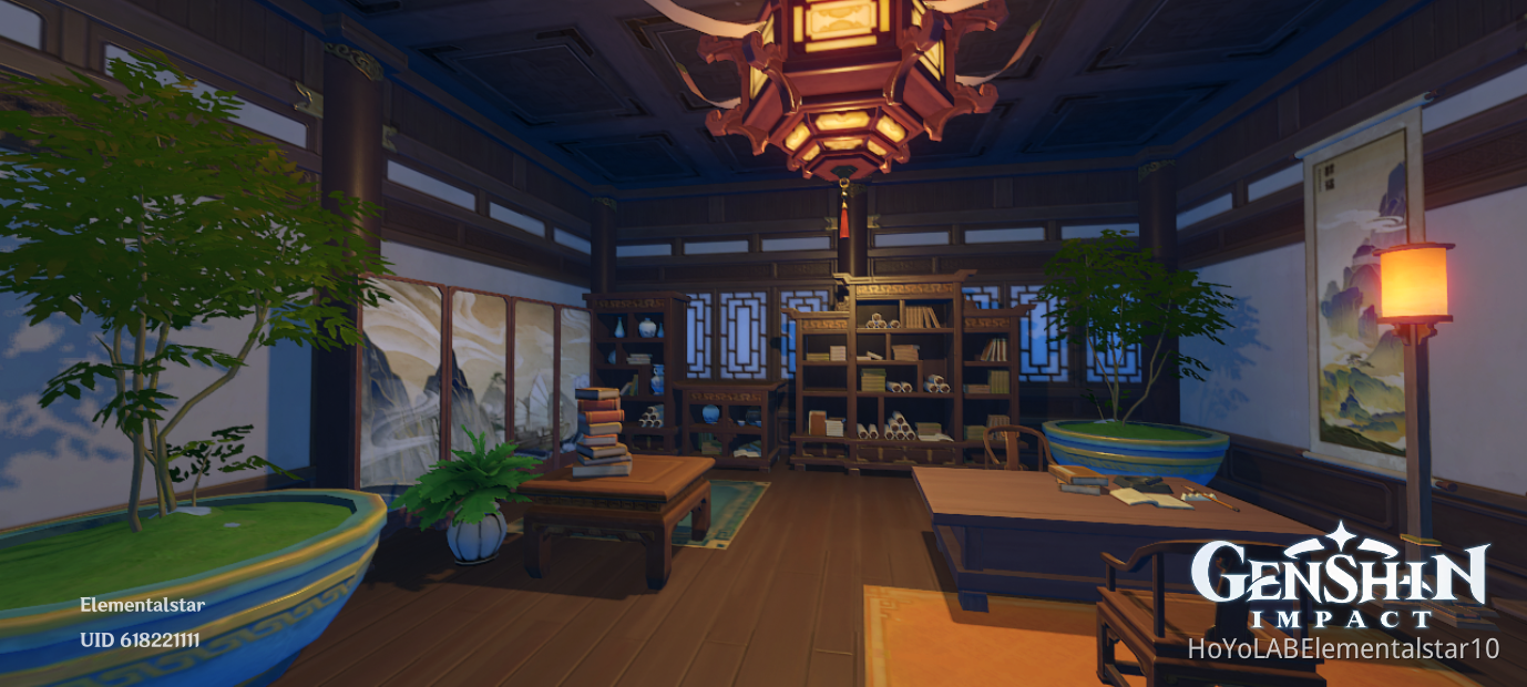 Liyue Style Interior | Genshin Impact | HoYoLAB