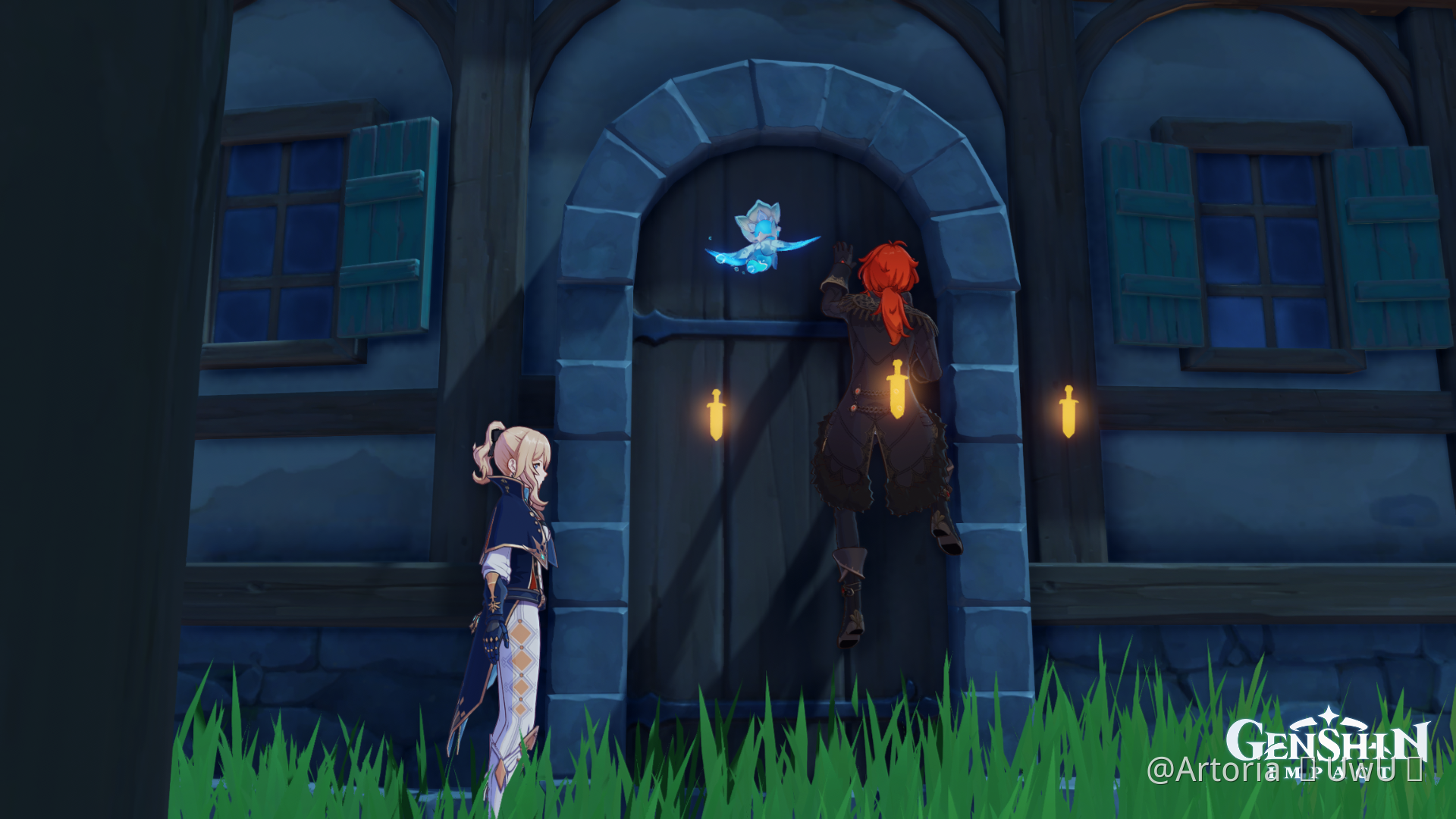 Why door so big... Genshin Impact | HoYoLAB