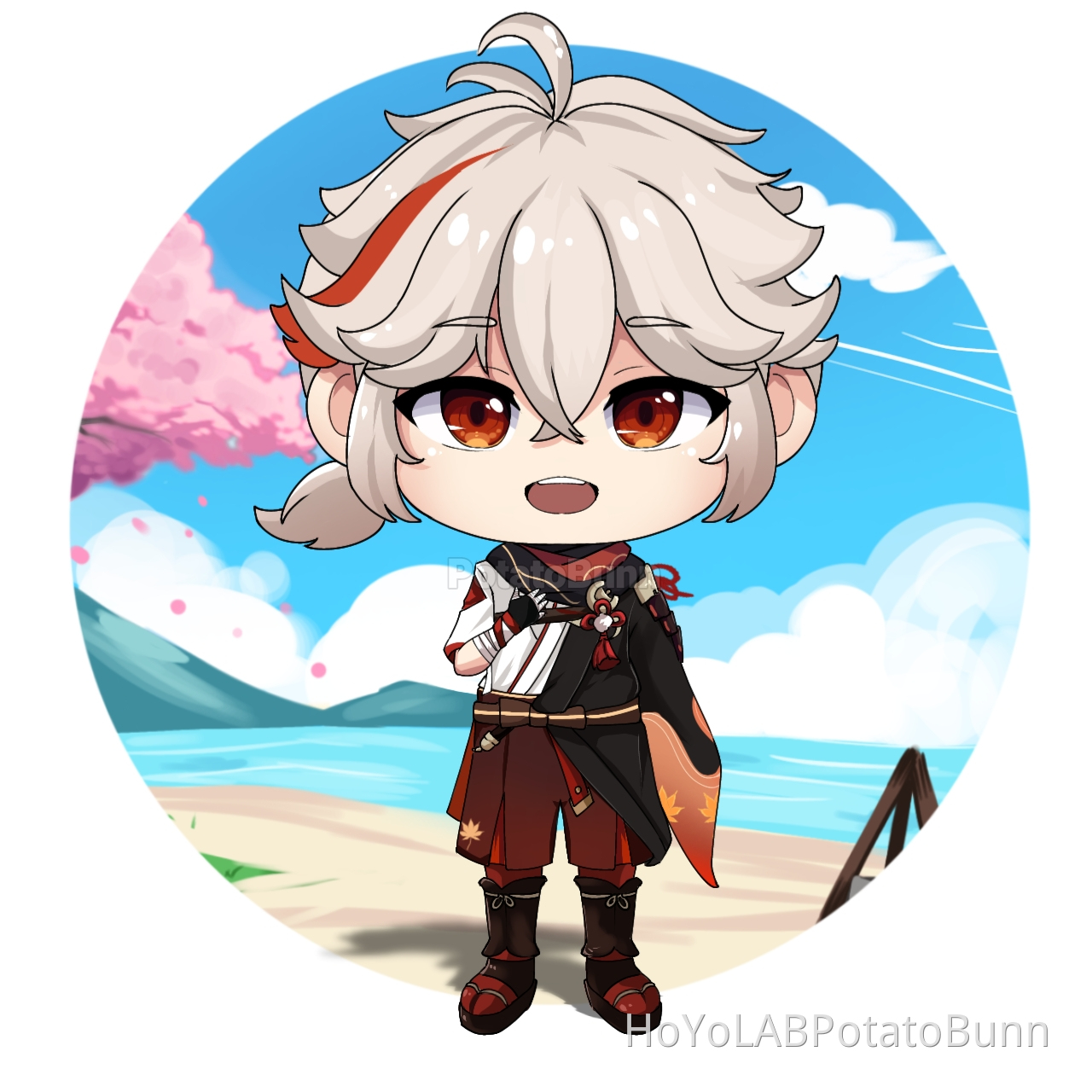 Chibi Kazuha Genshin Impact | HoYoLAB