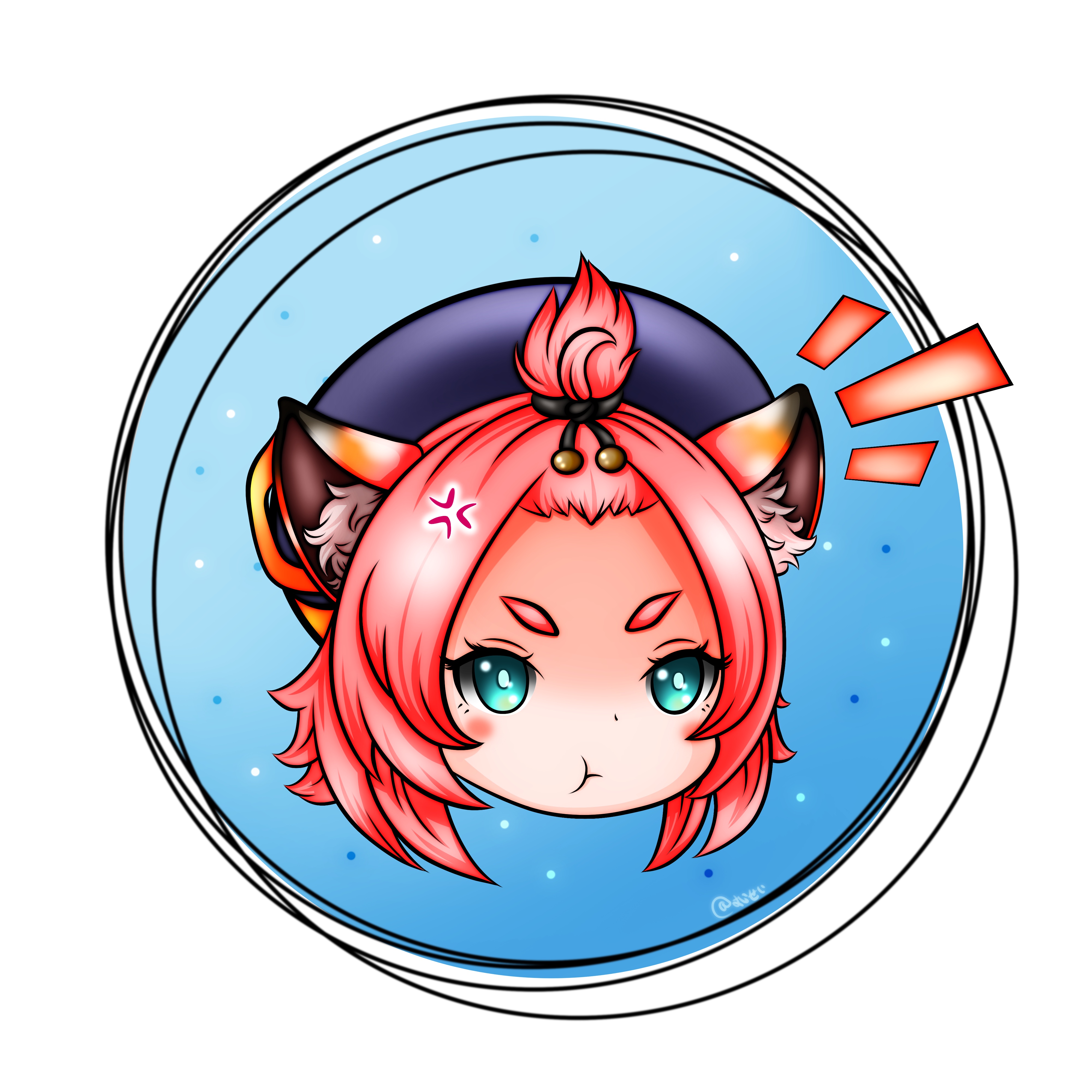 ︎ Stickers de Diona + Link de descarga ︎ Genshin Impact | HoYoLAB