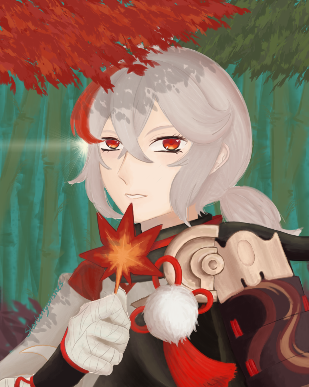 I think he loves maple syrup? Genshin Impact | HoYoLAB
