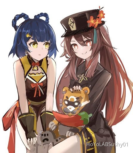 Hutao & Xiangling Genshin Impact | HoYoLAB