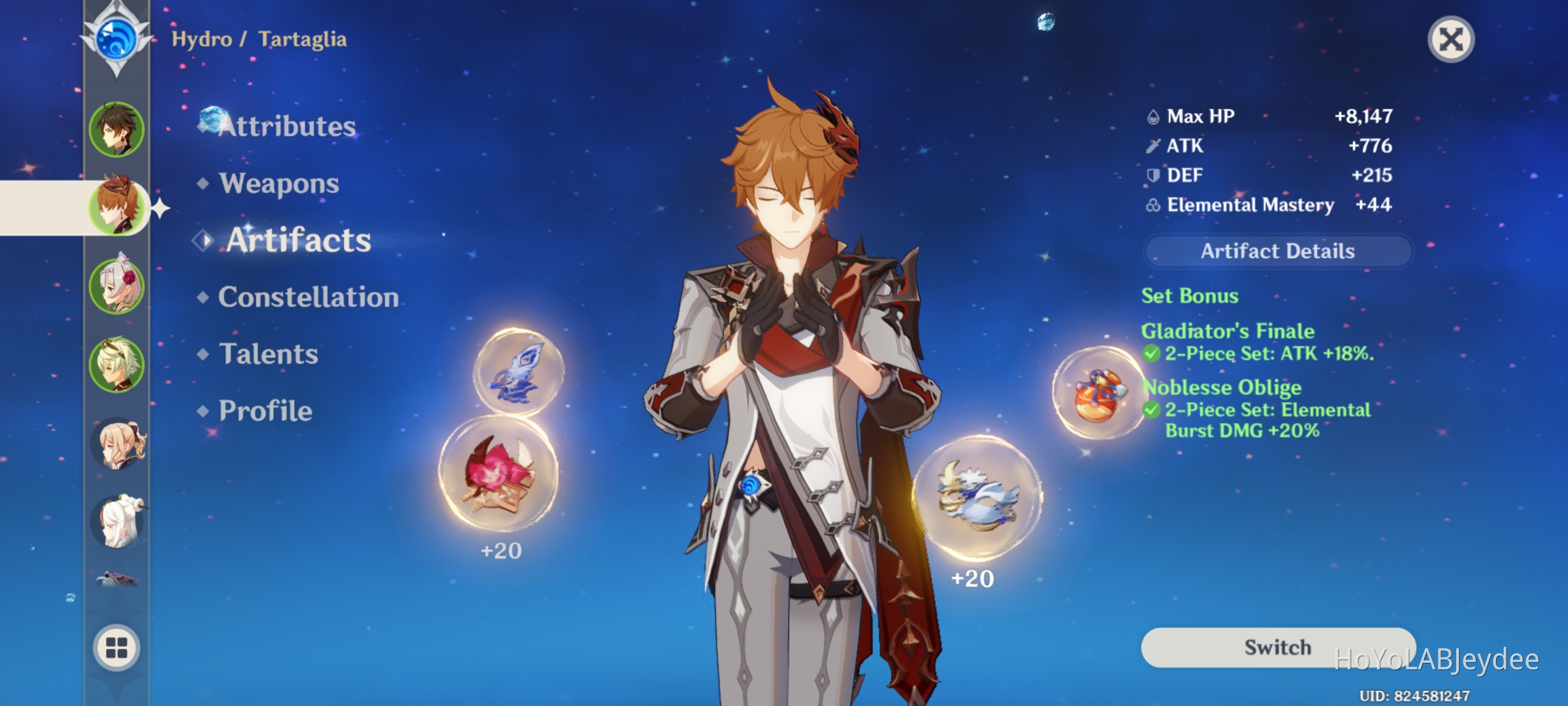 Is this an odd Childe build? Genshin Impact | HoYoLAB