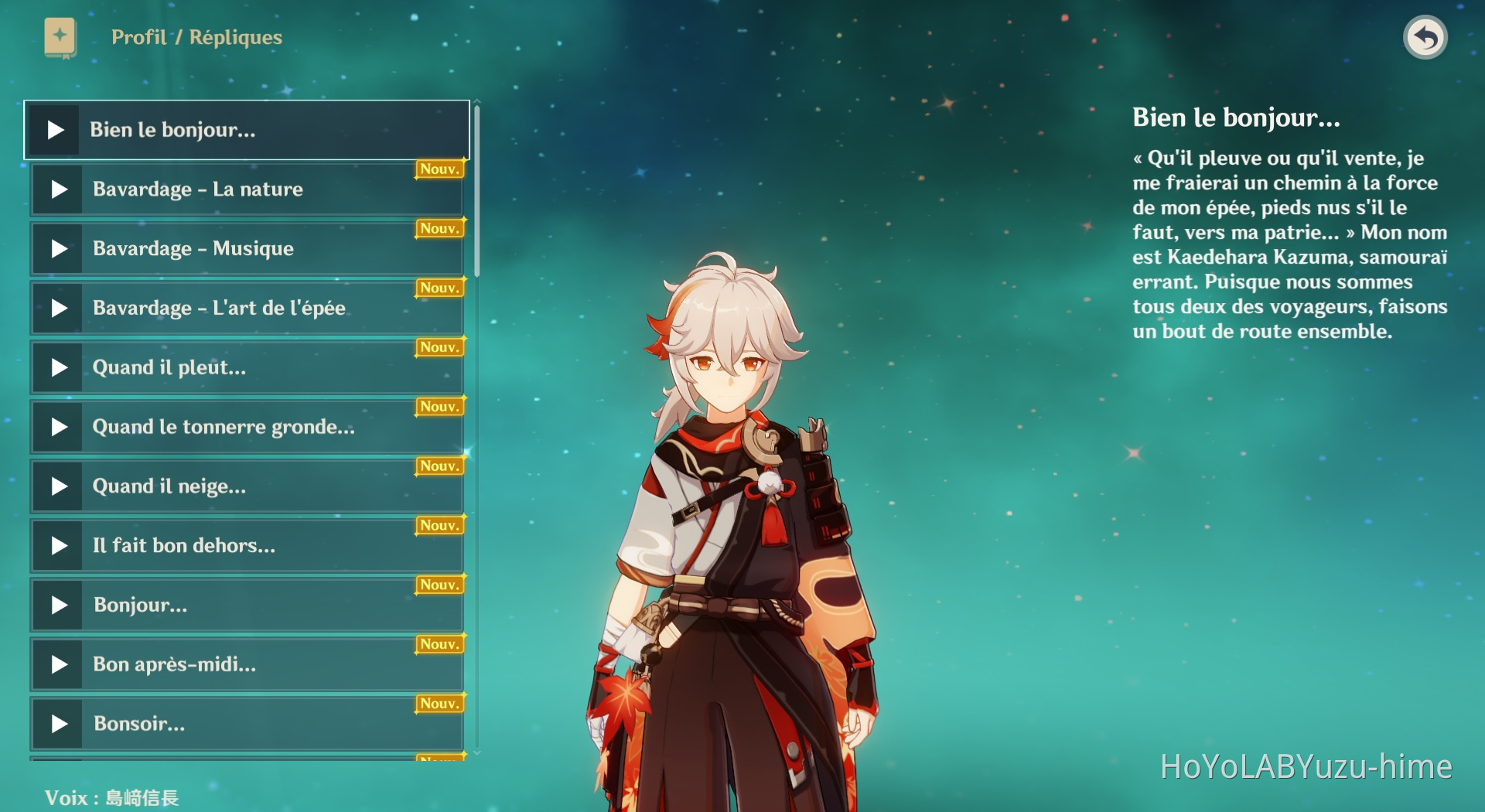 Kazuma kazuma! Hai Kazuma desu ._. Genshin Impact | HoYoLAB