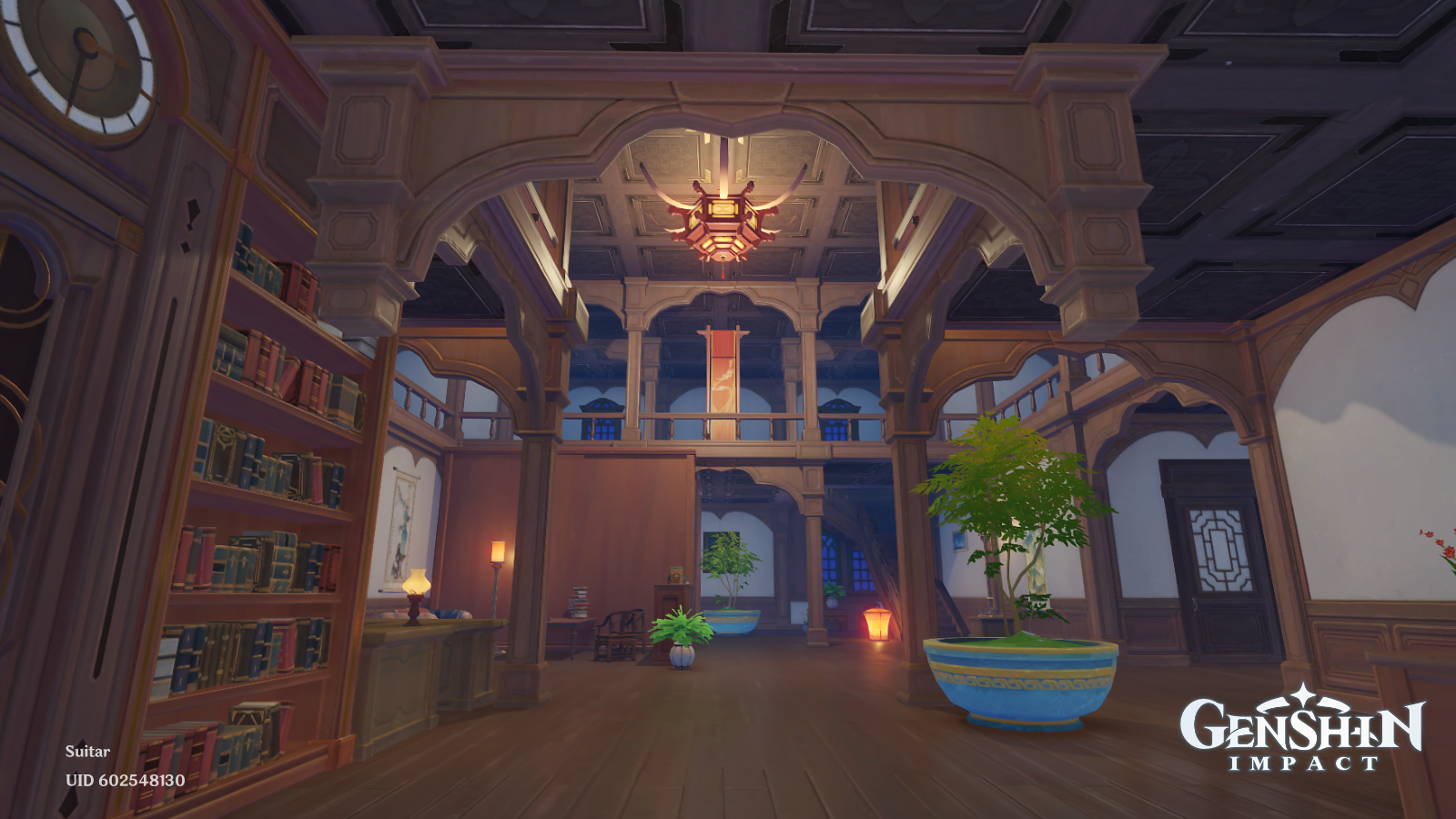 Serenitea Pot - Liyue Home - Secret Library + Kitchen | Genshin Impact ...