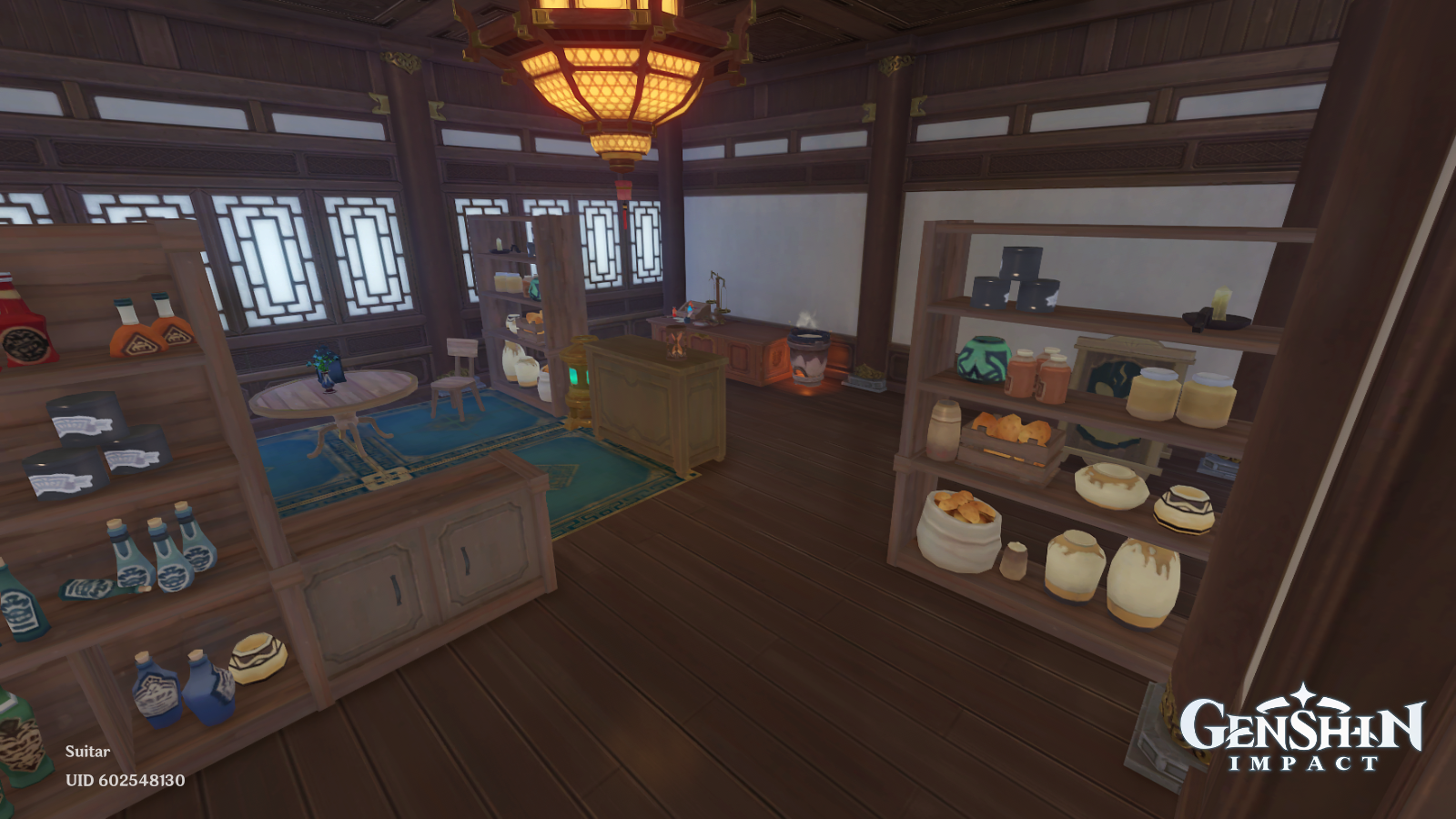 Serenitea Pot - Liyue Home - Secret Library + Kitchen | Genshin Impact ...