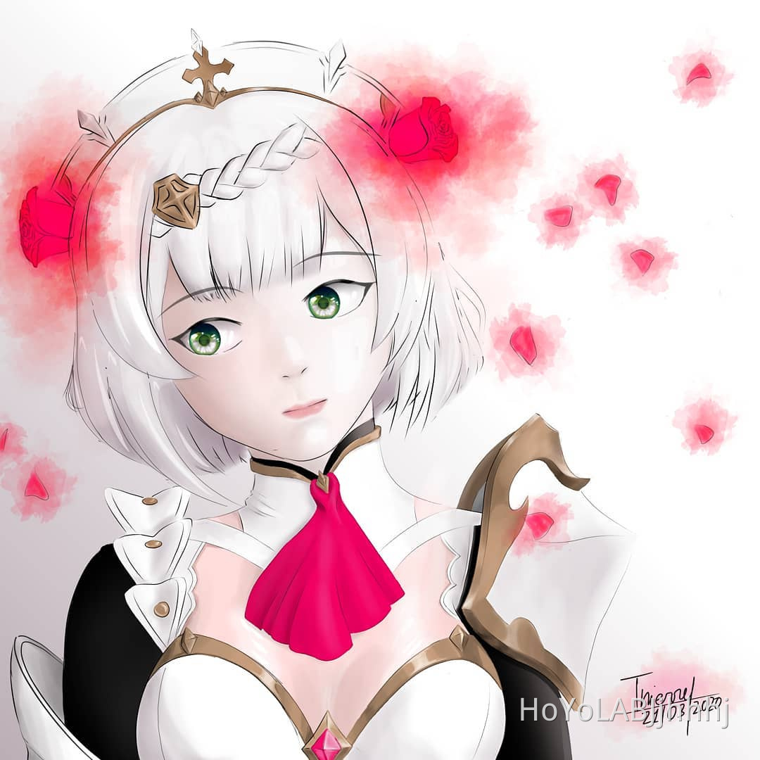 noelle fanart Genshin Impact | HoYoLAB