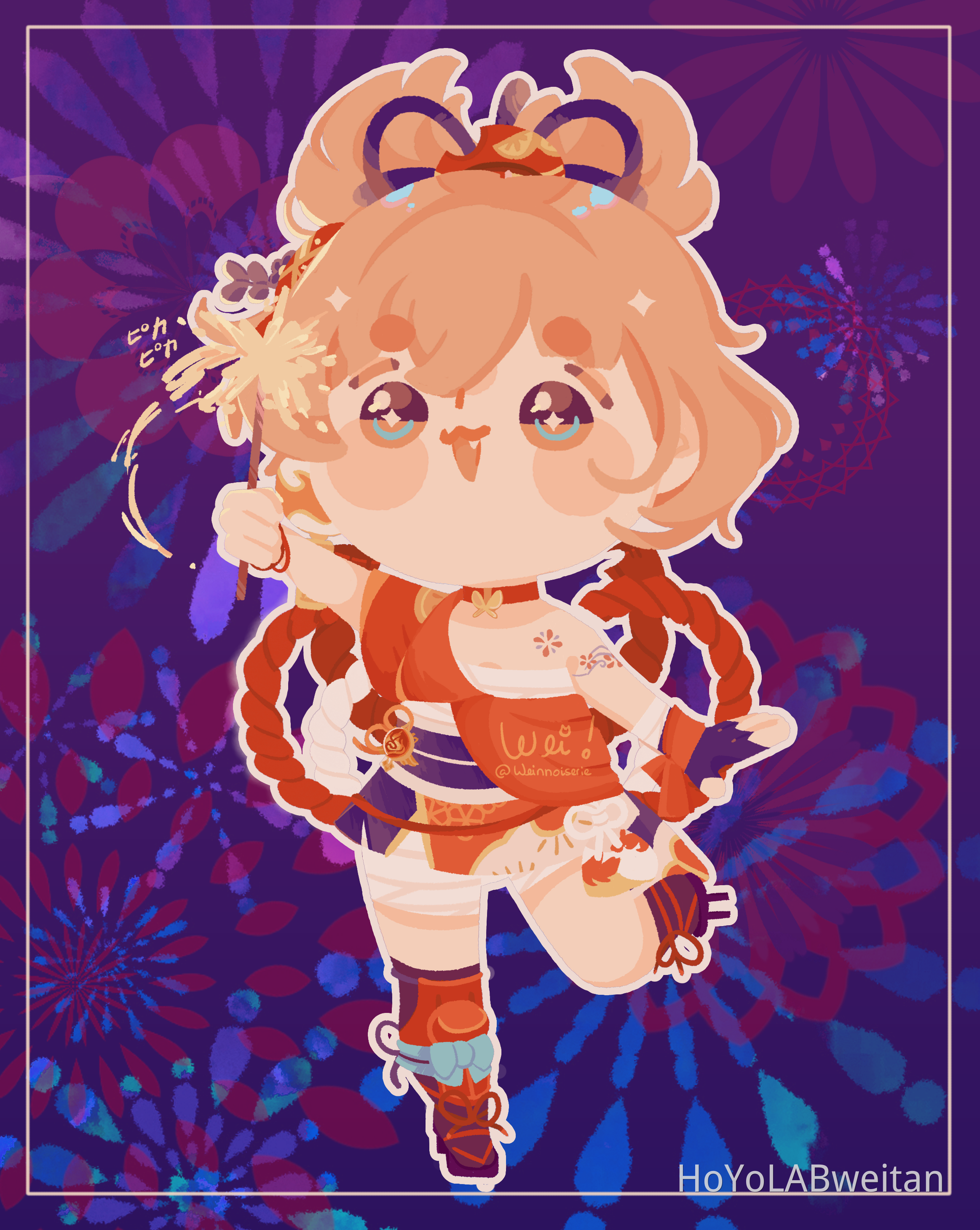 Yoimiya chibi! Genshin Impact | HoYoLAB