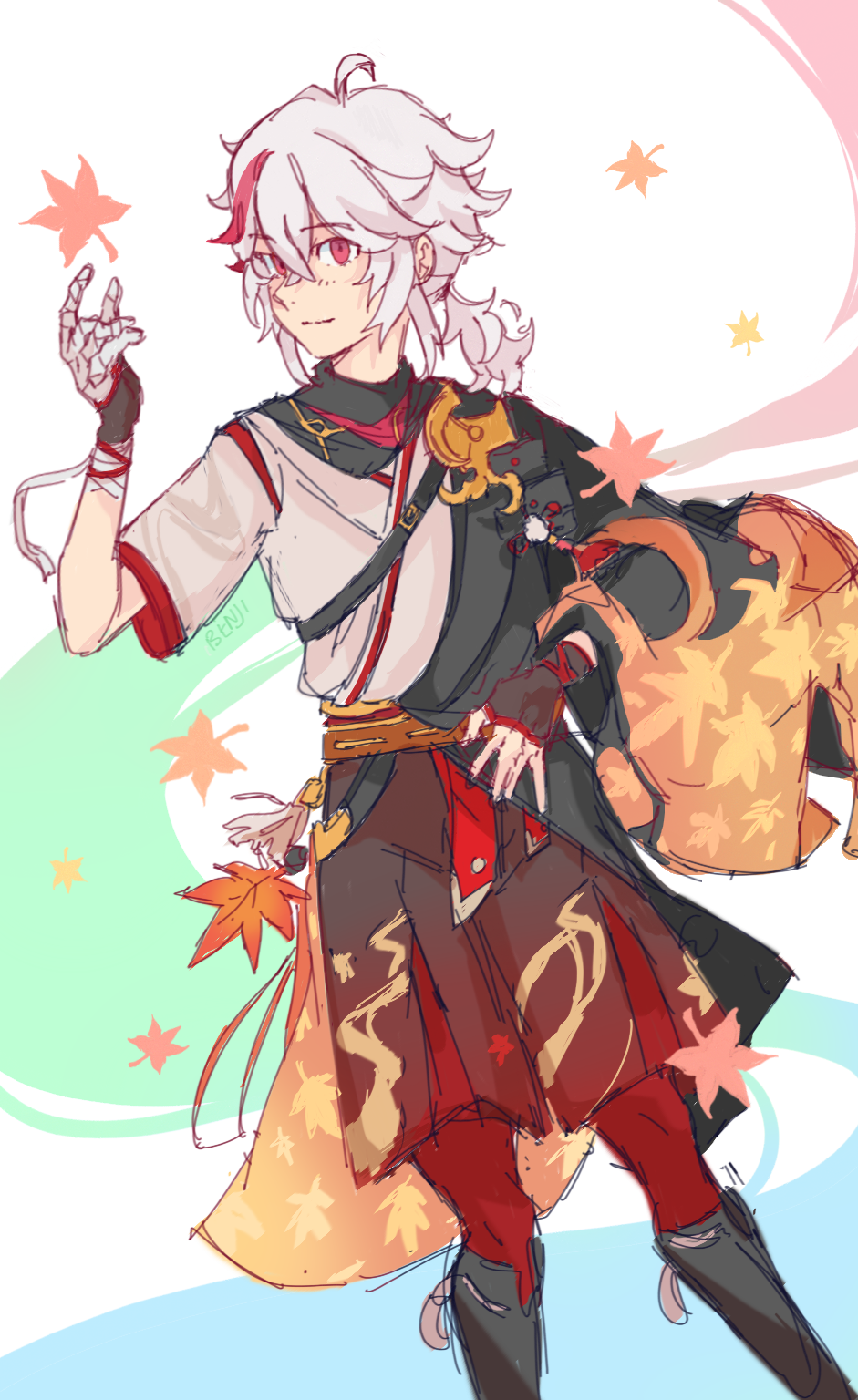 Kazuha Fanart Genshin Impact Hoyolab