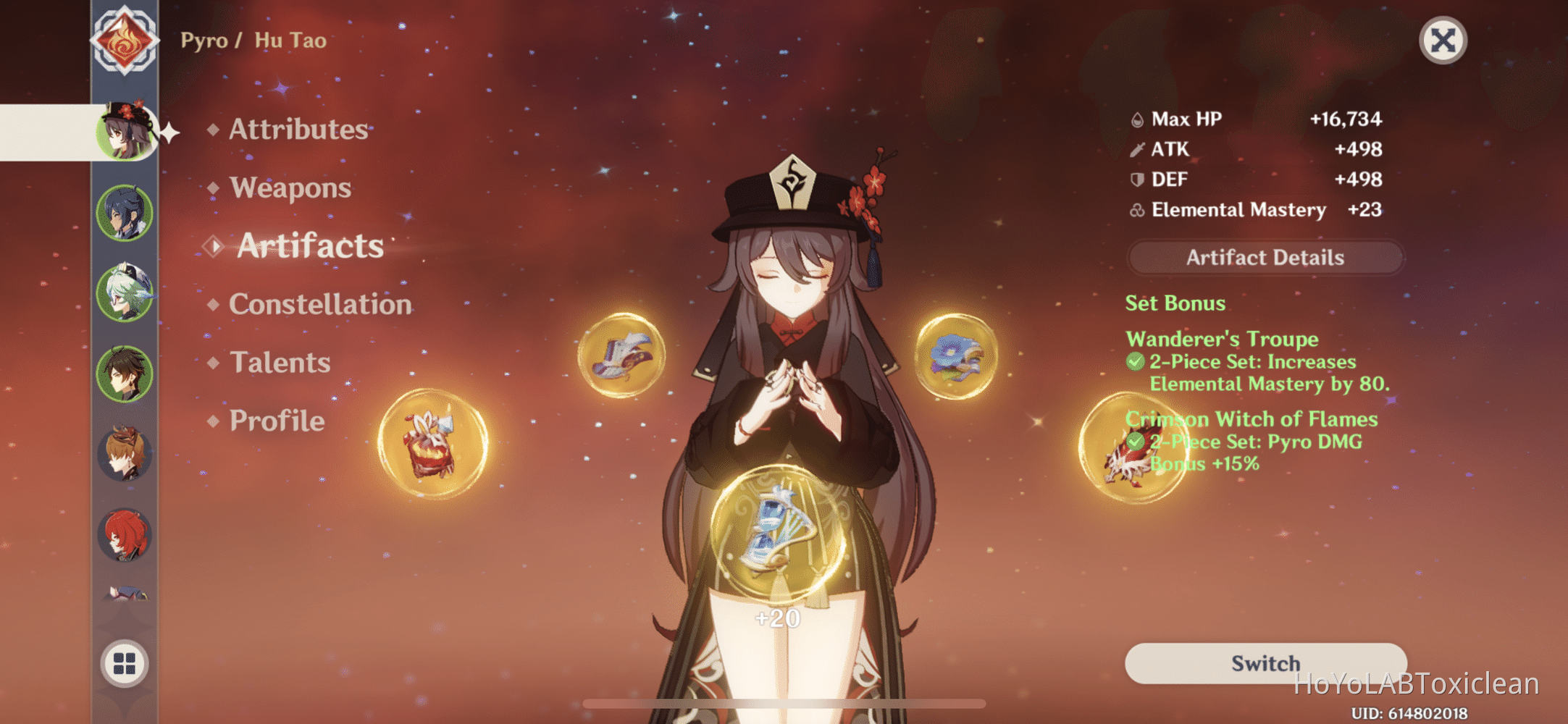 Good Hu Tao build? Genshin Impact | HoYoLAB