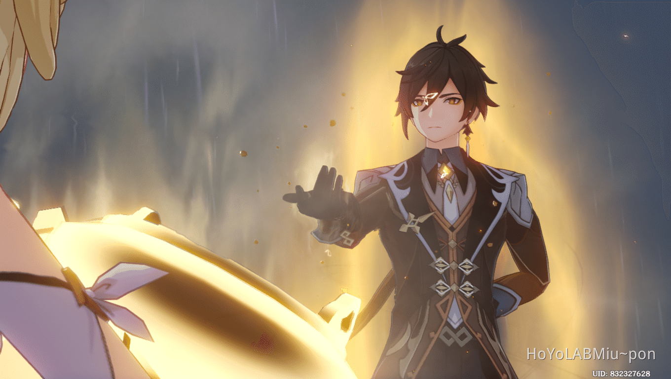 Lumine smile is so heartwarming. (careful, spoilers up ahead) Genshin ...