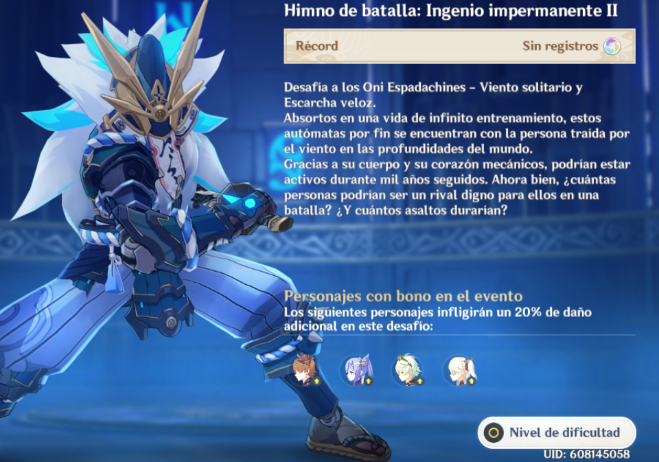 Pensando sobre el Oni-Boss Genshin Impact | HoYoLAB