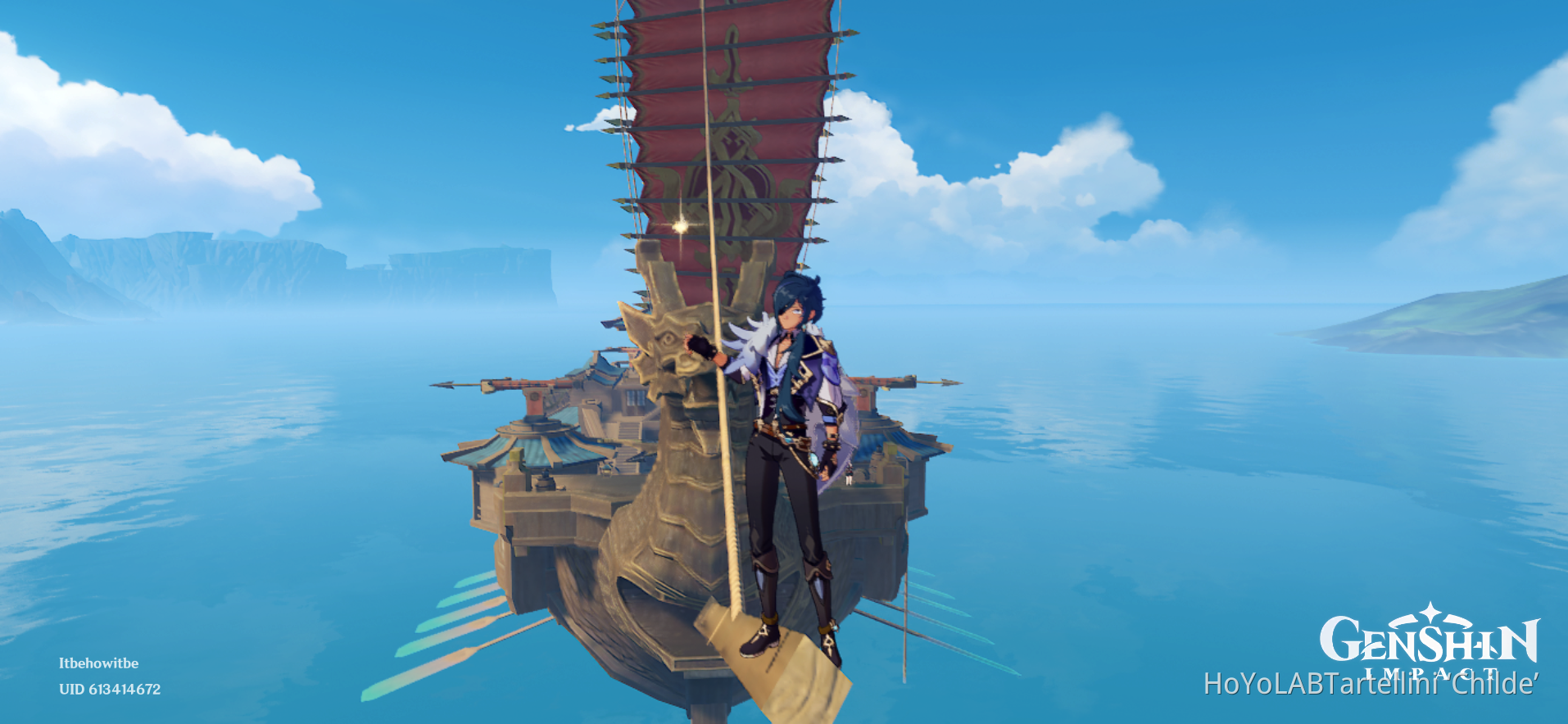 Kaeya’s ship Genshin Impact | HoYoLAB