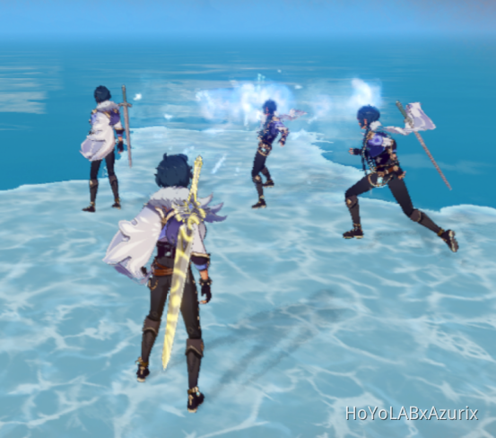 4 Kaeyas in the middle of the ocean Genshin Impact | HoYoLAB