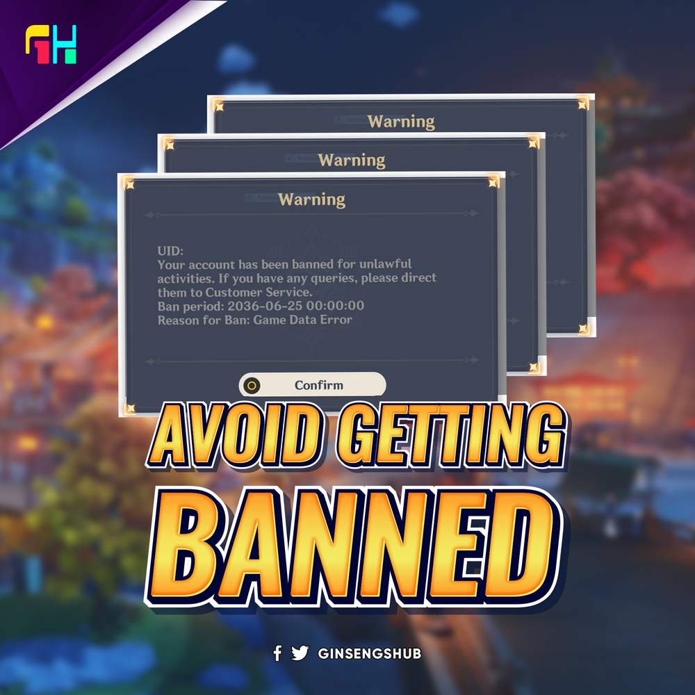 AVOID GETTING BAN FOR 1-15+ YEARS Genshin Impact | HoYoLAB
