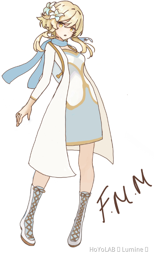 Modern day Lumine? (Rushed!!!) Genshin Impact | HoYoLAB