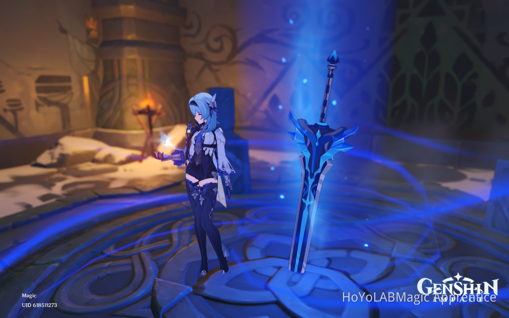 Eula and Snow-Tombed Starsilver Genshin Impact | HoYoLAB