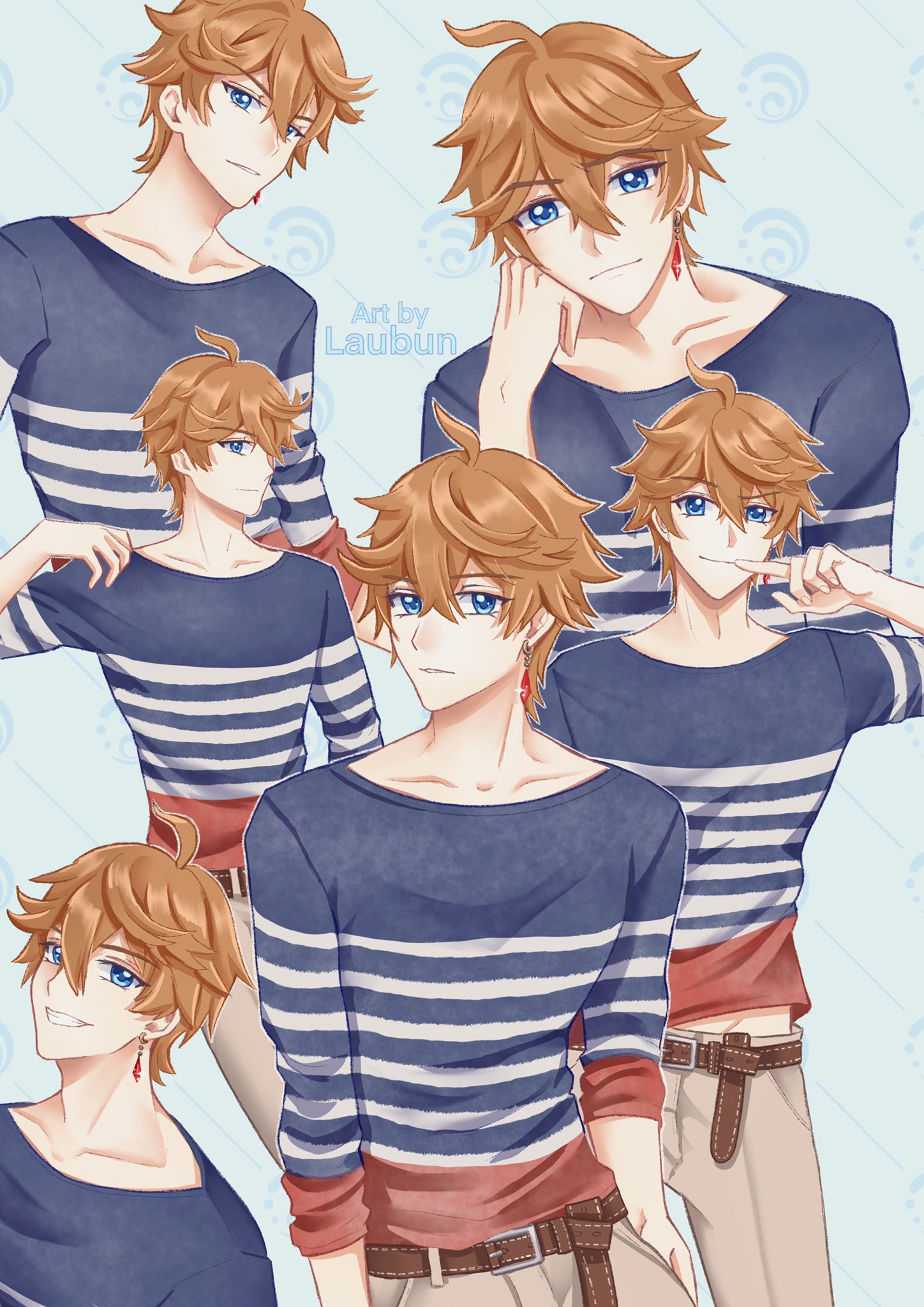 Childe in casual clothes Genshin Impact | HoYoLAB