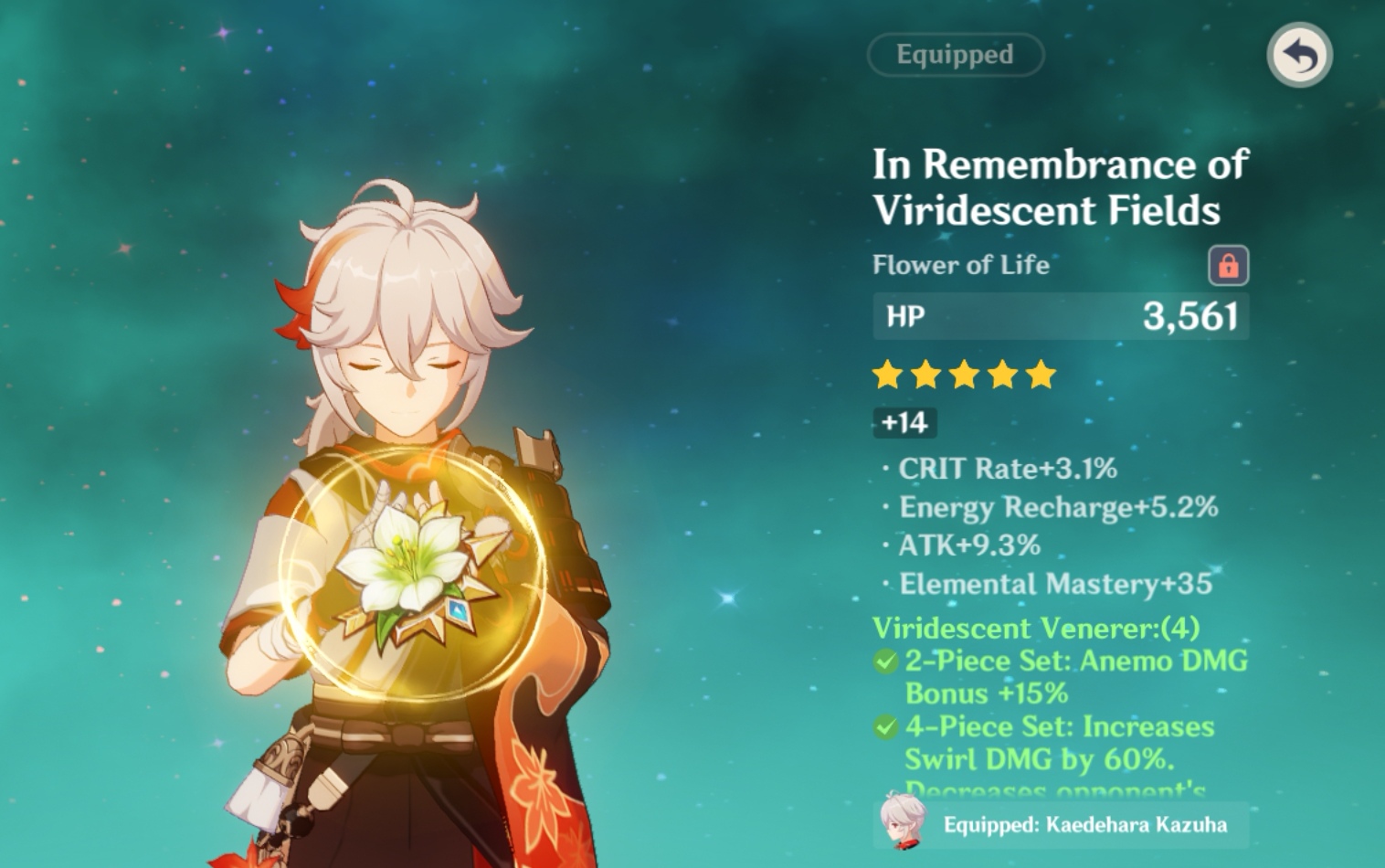 Perfect artifact for Kazuha Genshin Impact | HoYoLAB