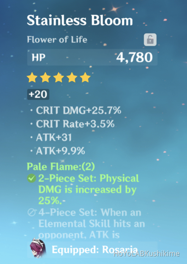 Flower I got a while ago Genshin Impact | HoYoLAB