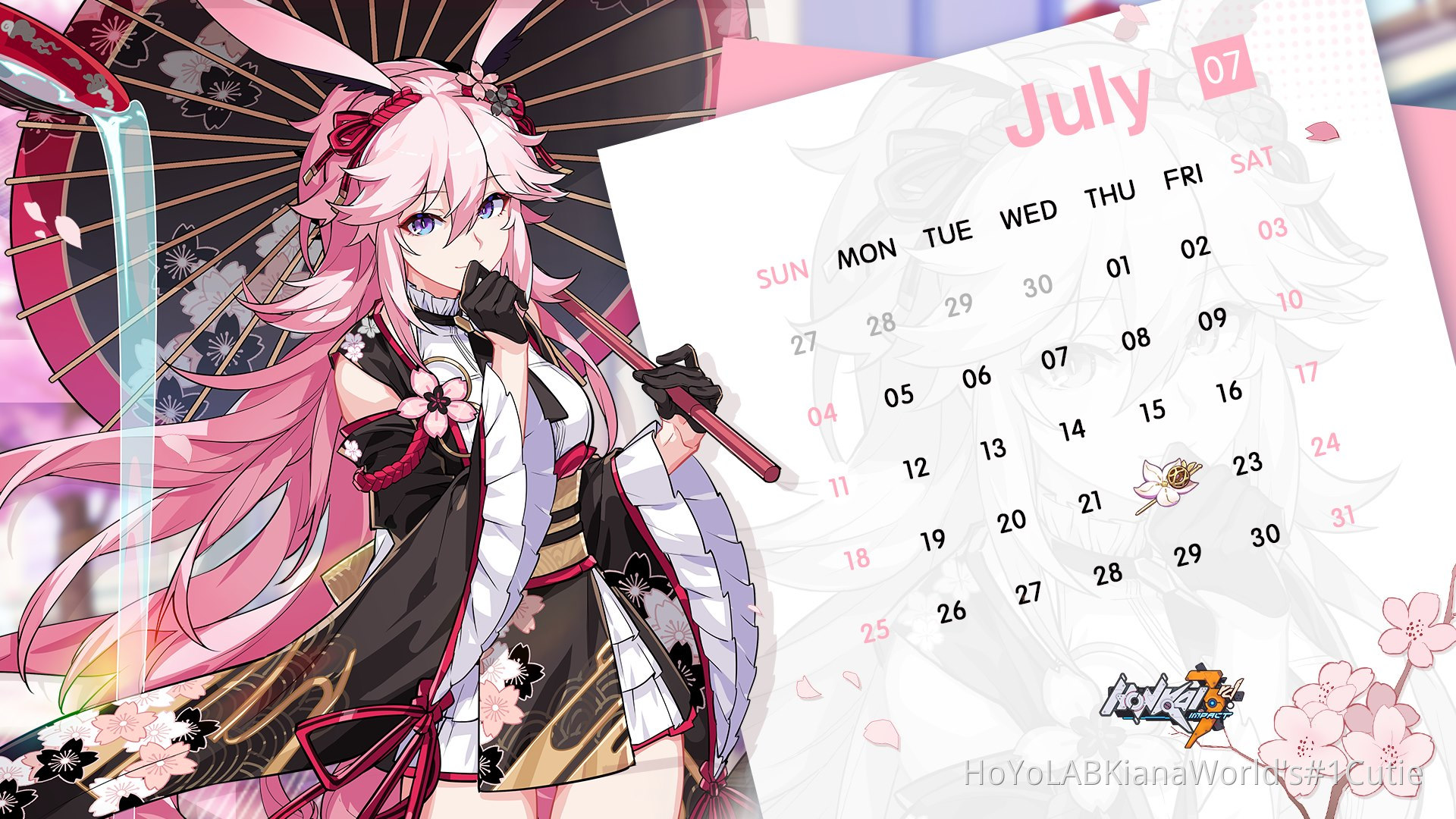 July calendar! Honkai Impact 3rd | HoYoLAB