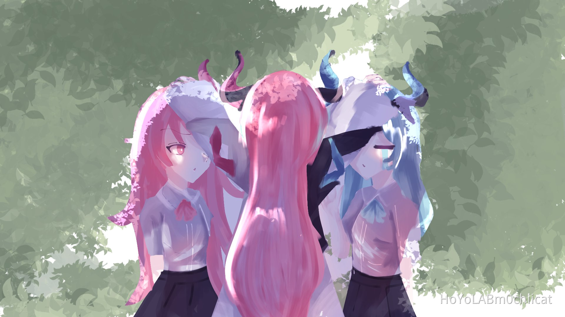 (i think i put roza's horns on the wrong side but SHHH pretend that i ...