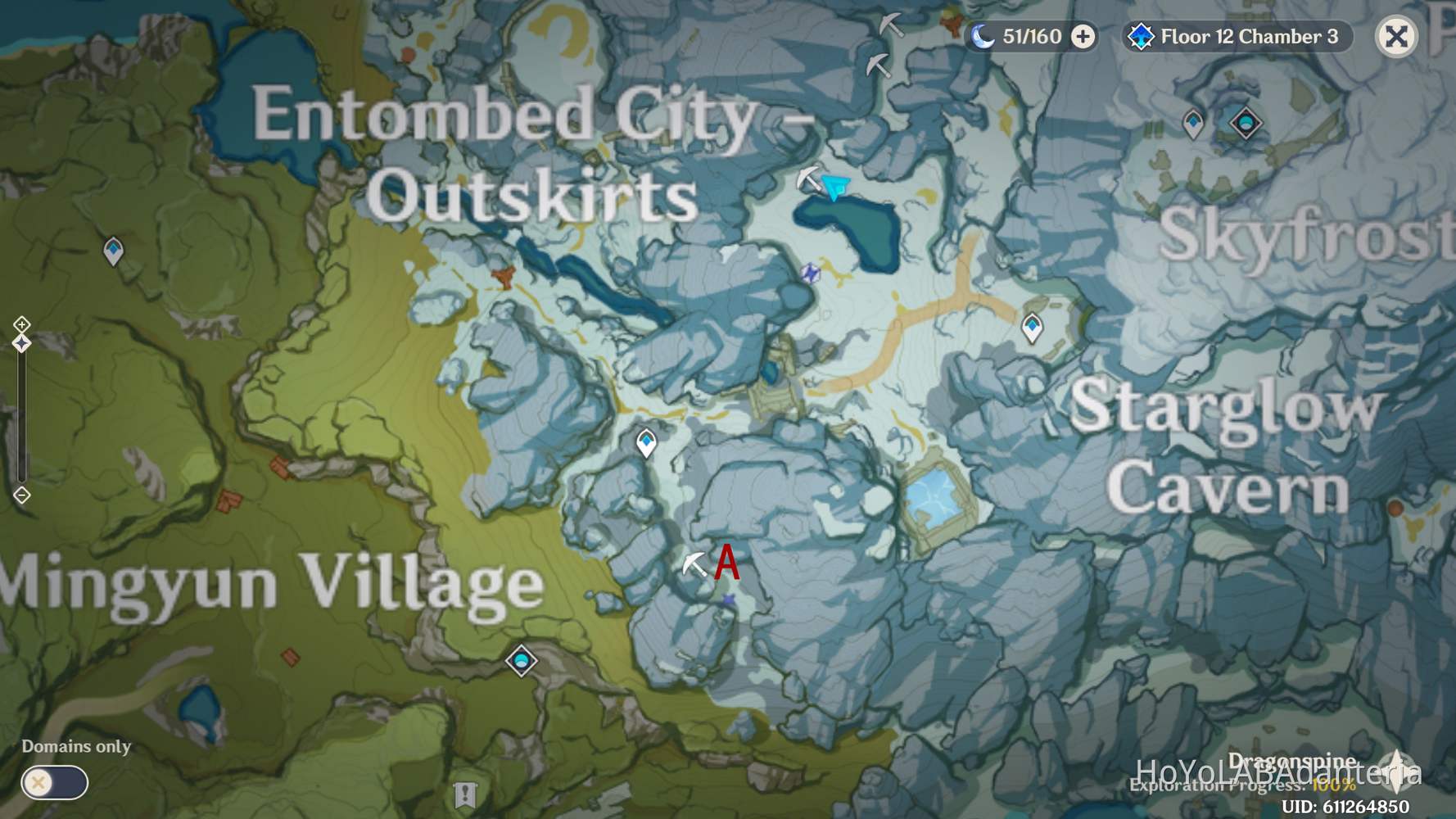 [V1.6 Guide] Dragonspine Mining locations: Starsilver + Fang locations ...