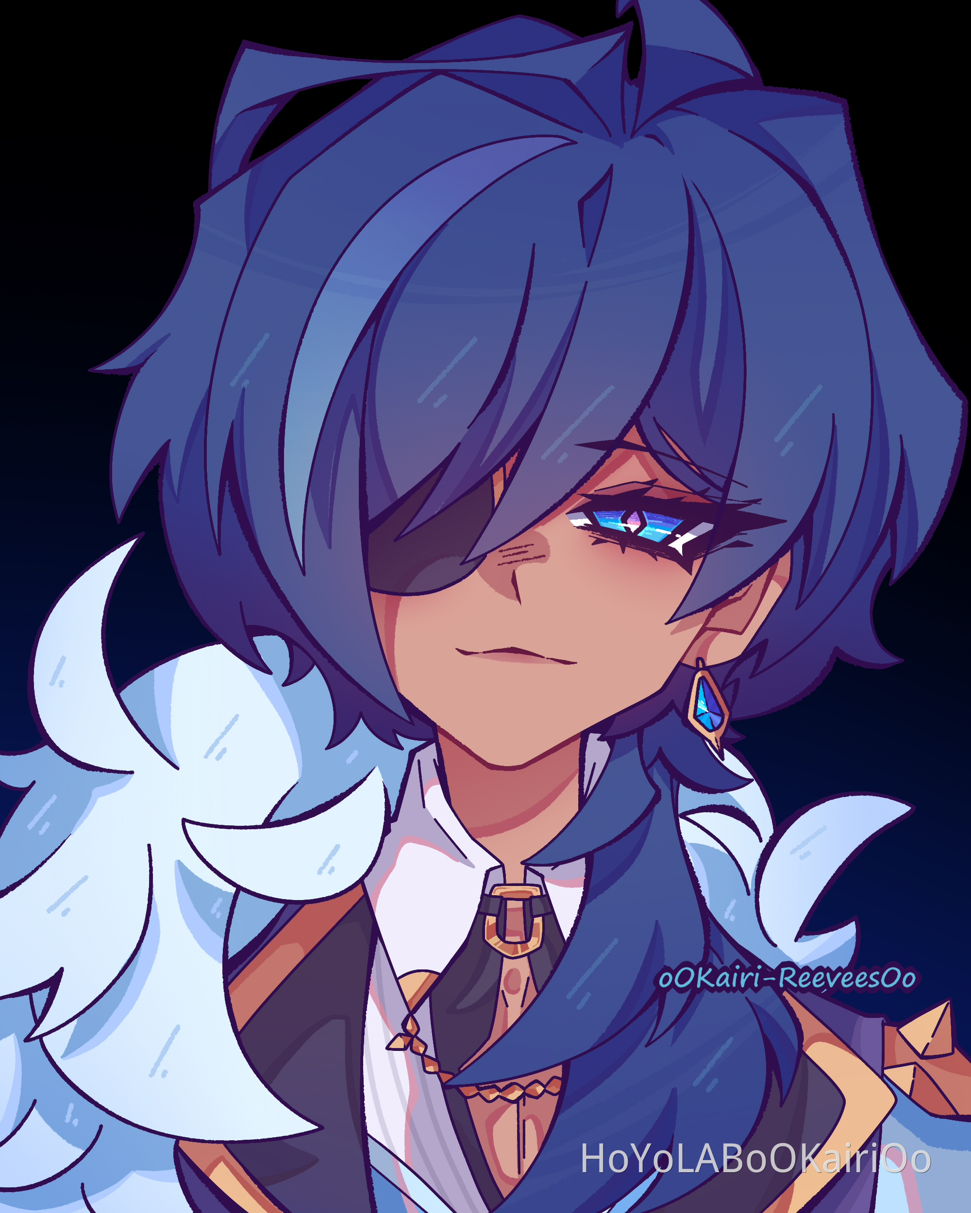 Kaeya fanart Genshin Impact | HoYoLAB