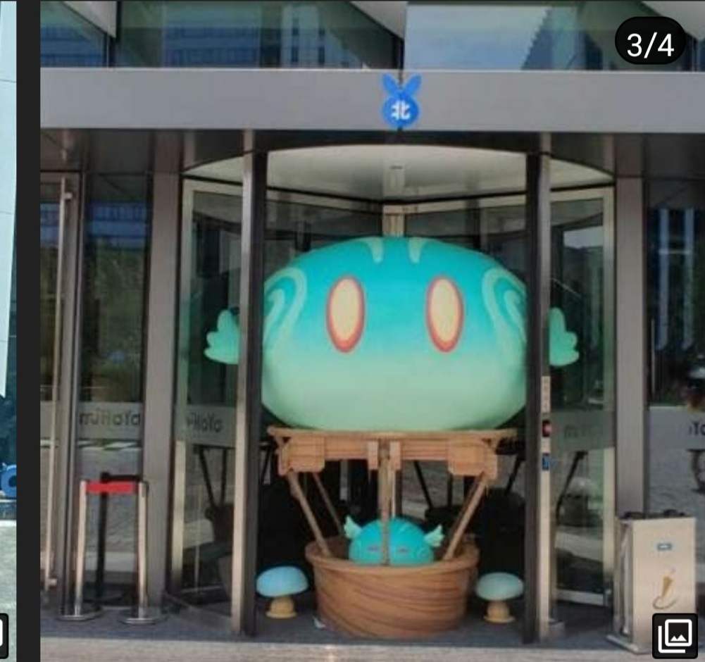 Found this IRL Anemo Slime Airbaloon Genshin Impact | HoYoLAB