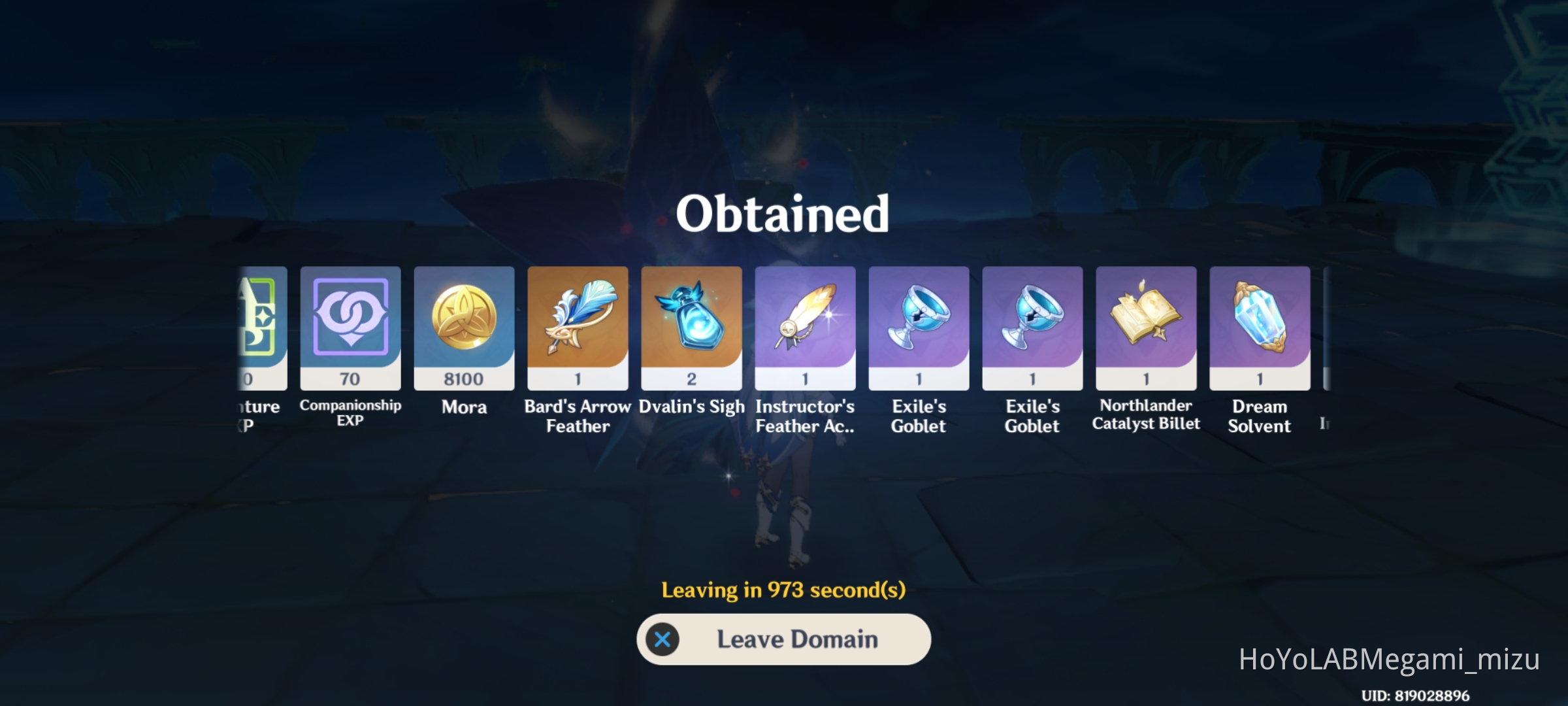 Finally weekly boss gave it! Genshin Impact | HoYoLAB