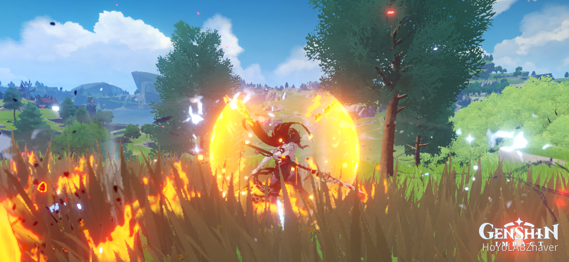 Pyro rosaria Genshin Impact | HoYoLAB