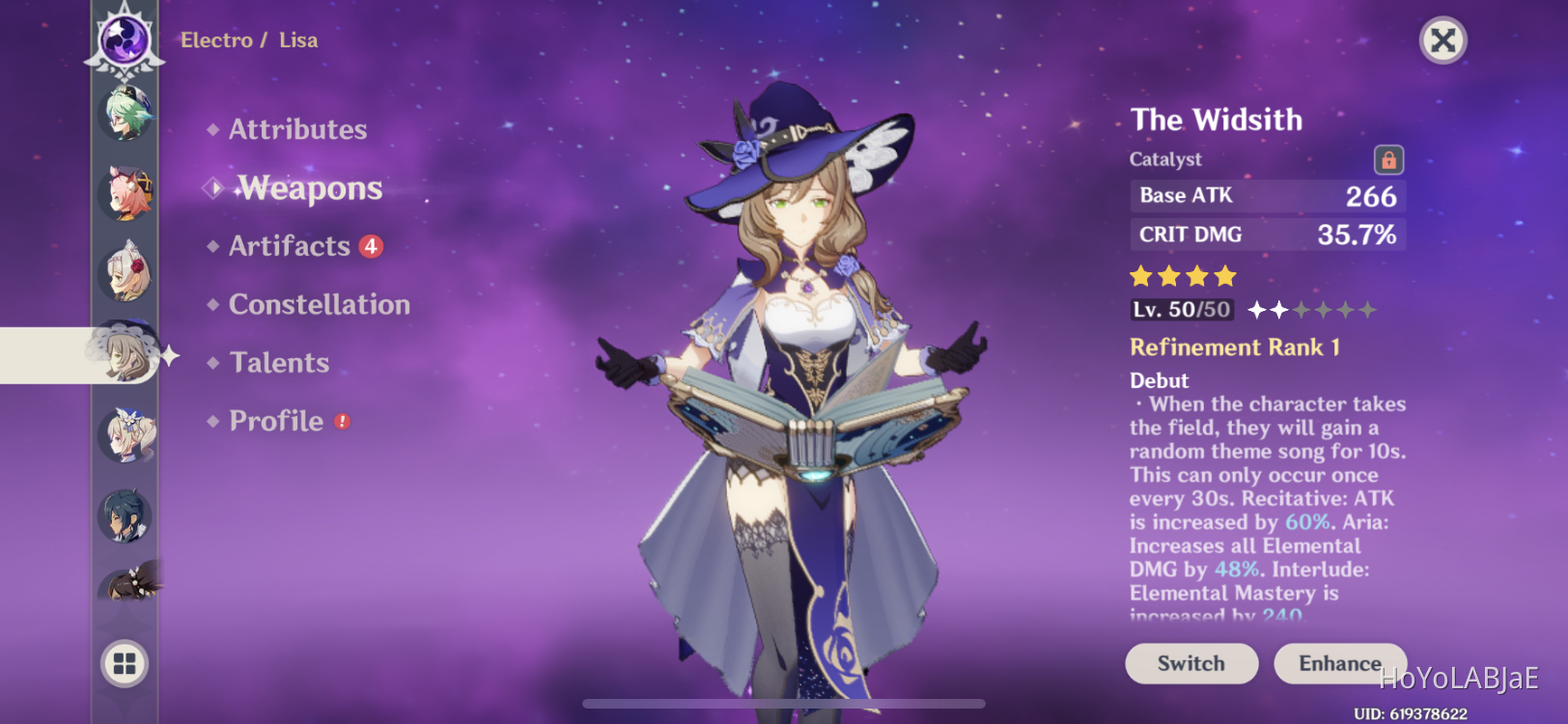 Lisa Built?? Genshin Impact | HoYoLAB