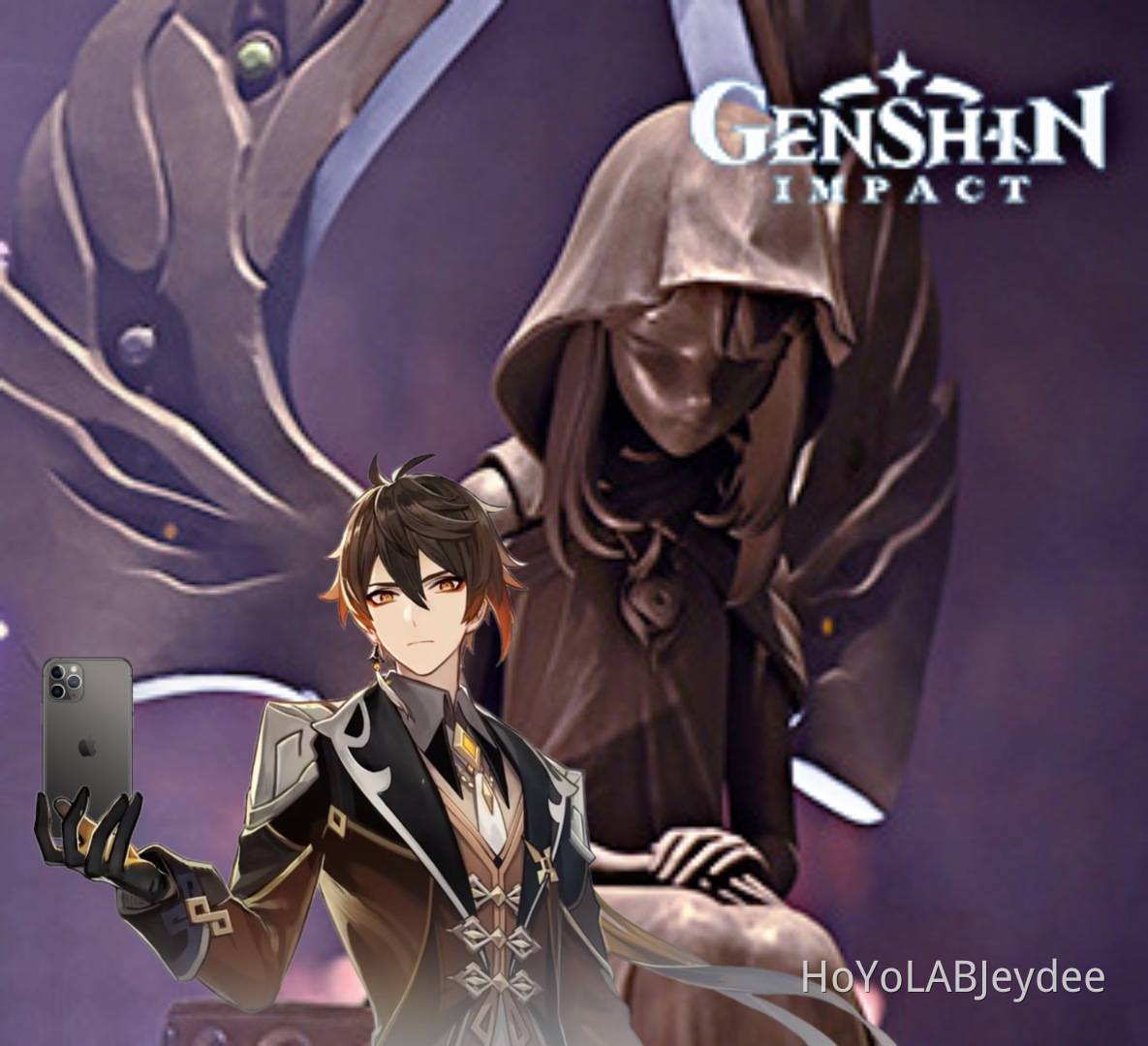 Travellers when they see Electro archon statue Genshin Impact | HoYoLAB