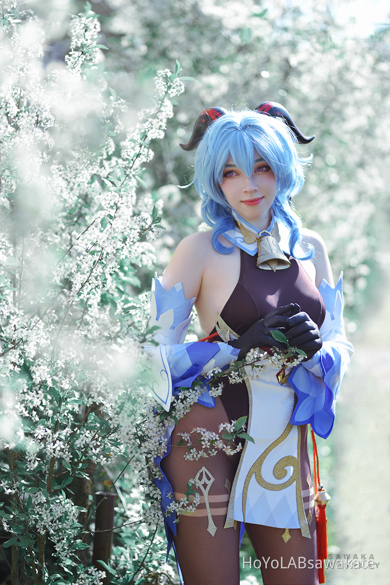Мой косплей на Гань Юй ( my Ganyu cosplay) @sawakate Genshin Impact ...
