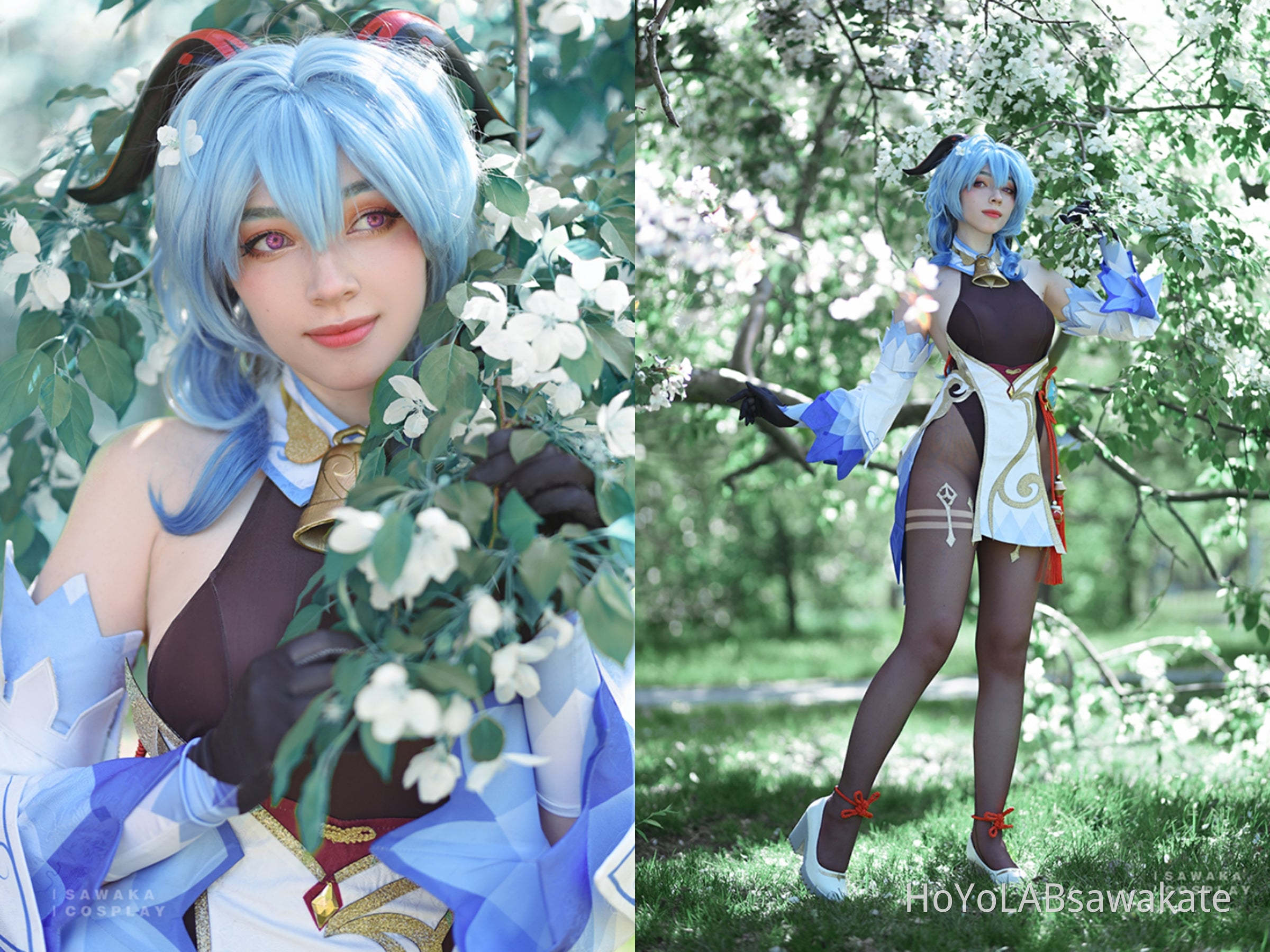 Мой косплей на Гань Юй ( my Ganyu cosplay) @sawakate | Genshin Impact ...