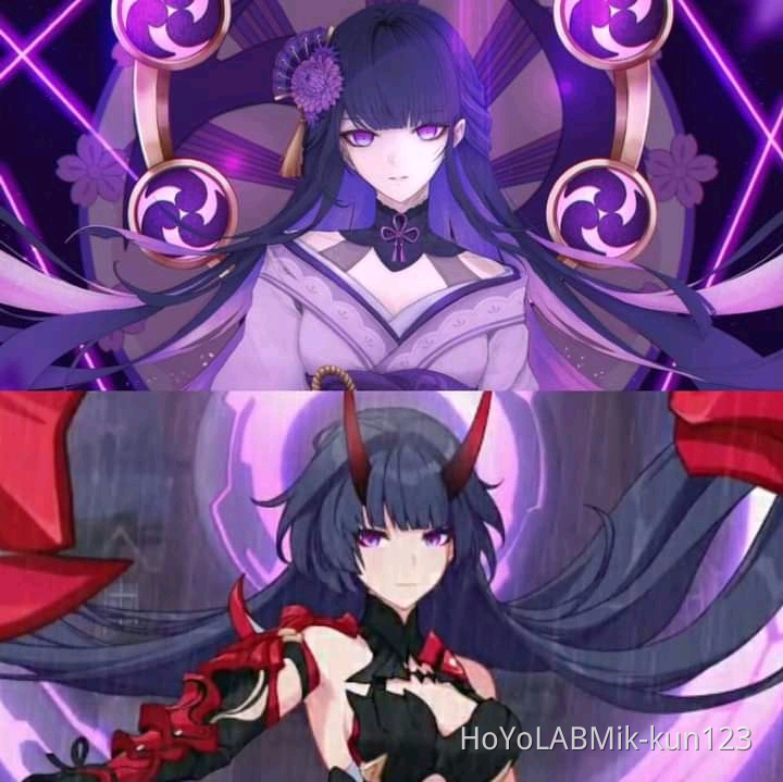 Baal and Raiden mei Honkai Impact 3rd | HoYoLAB