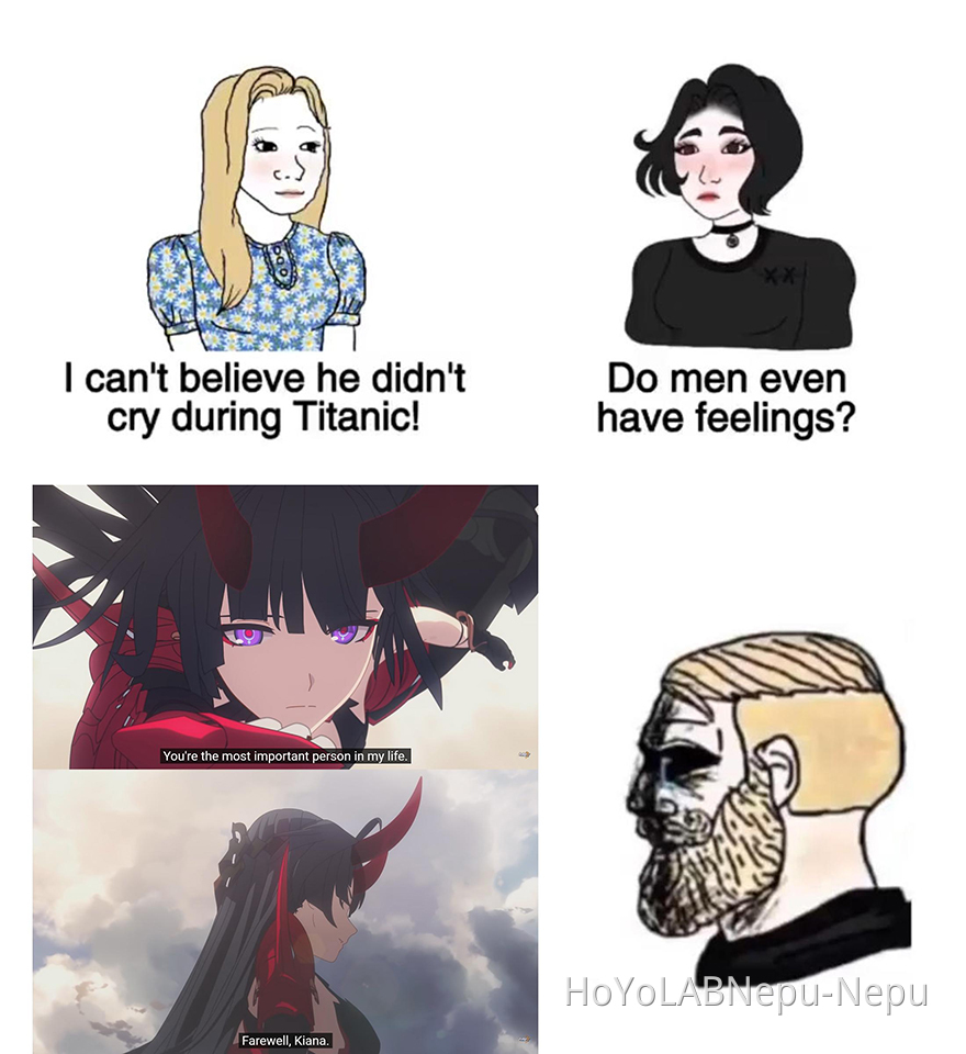 It's just one of all the sad moments but still hits hard Honkai Impact ...